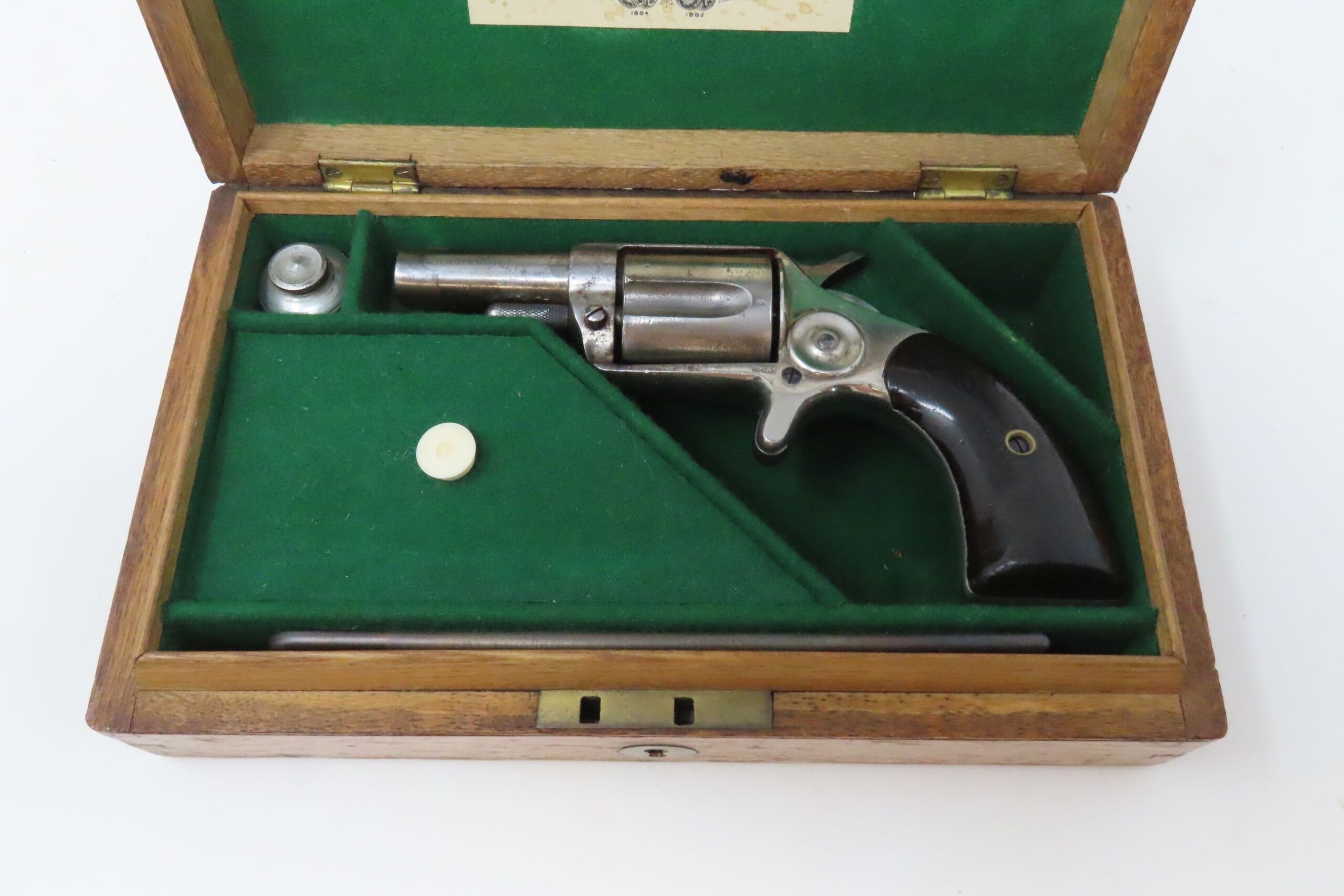1884 CASED Antique COLT “NEW HOUSE” Model .38 Caliber SPUR TRIGGER ...