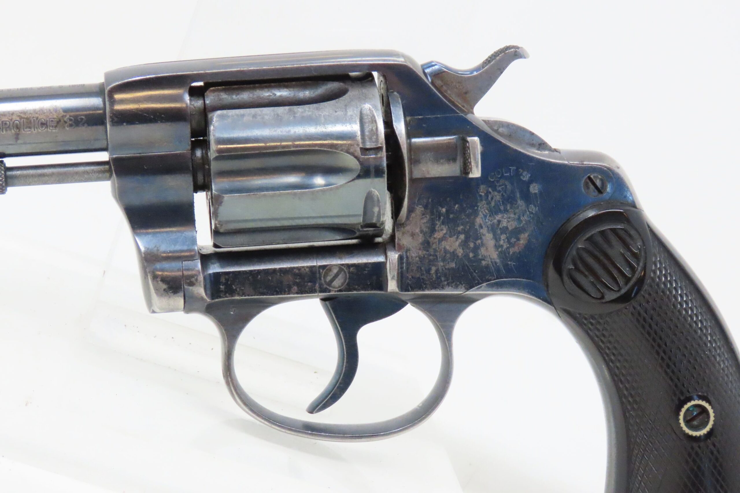 Chicago Police Department Marked Colt New Police Revolver 3.14 C ...