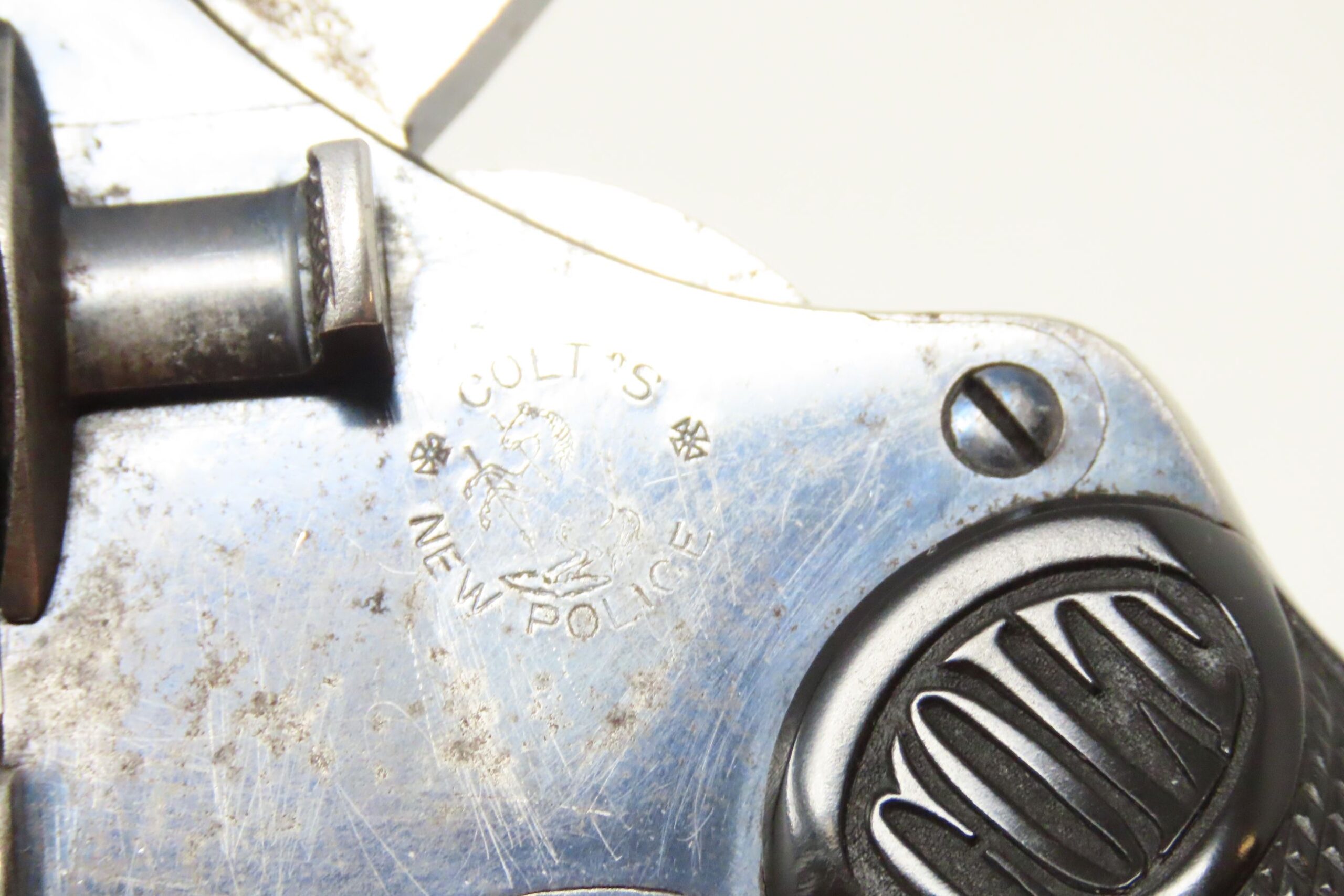 Chicago Police Department Marked Colt New Police Revolver 3.14 C ...