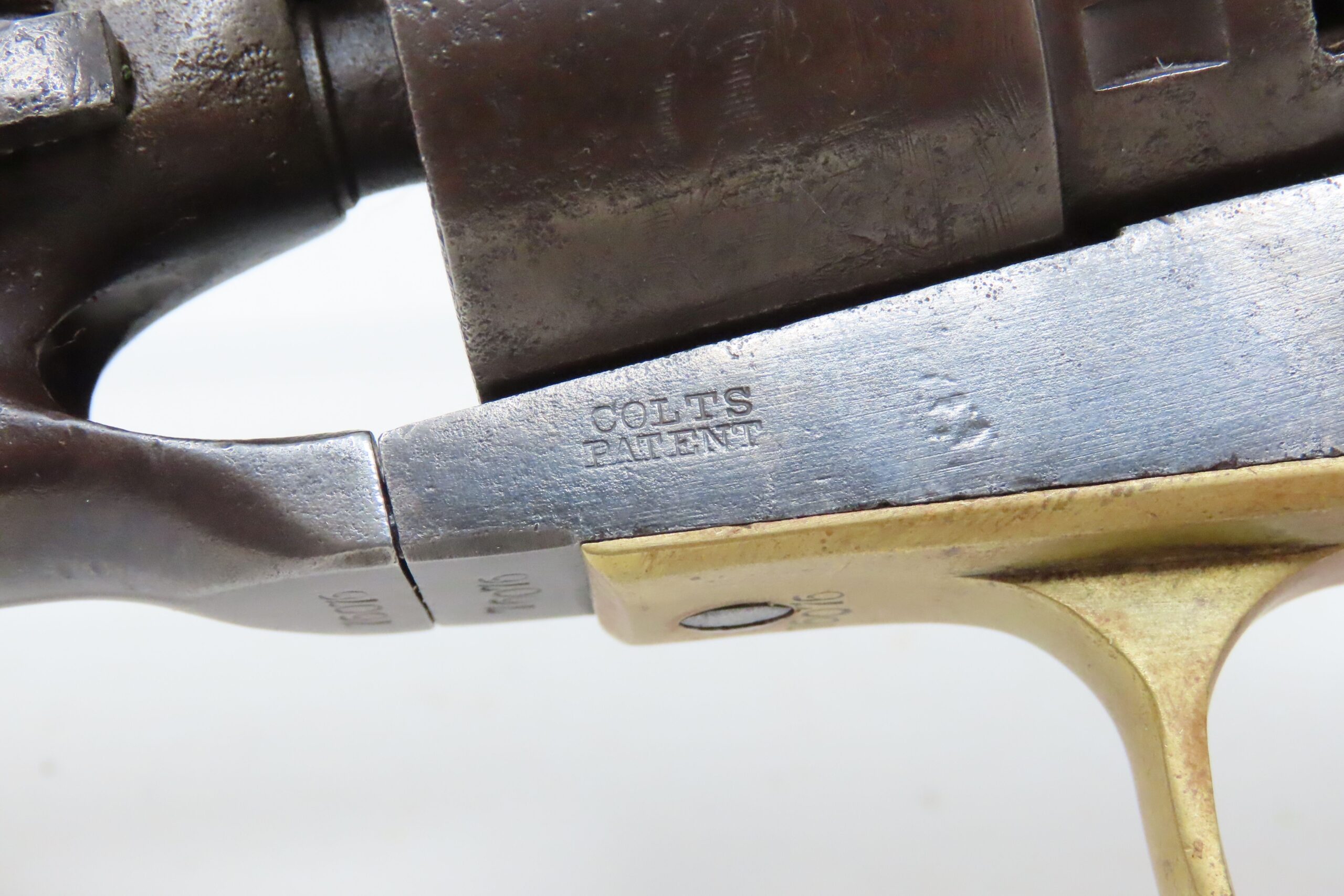 Civil War U.S. Colt MOdel 1860 Army Revolver 1.24 C&RAntique006 ...