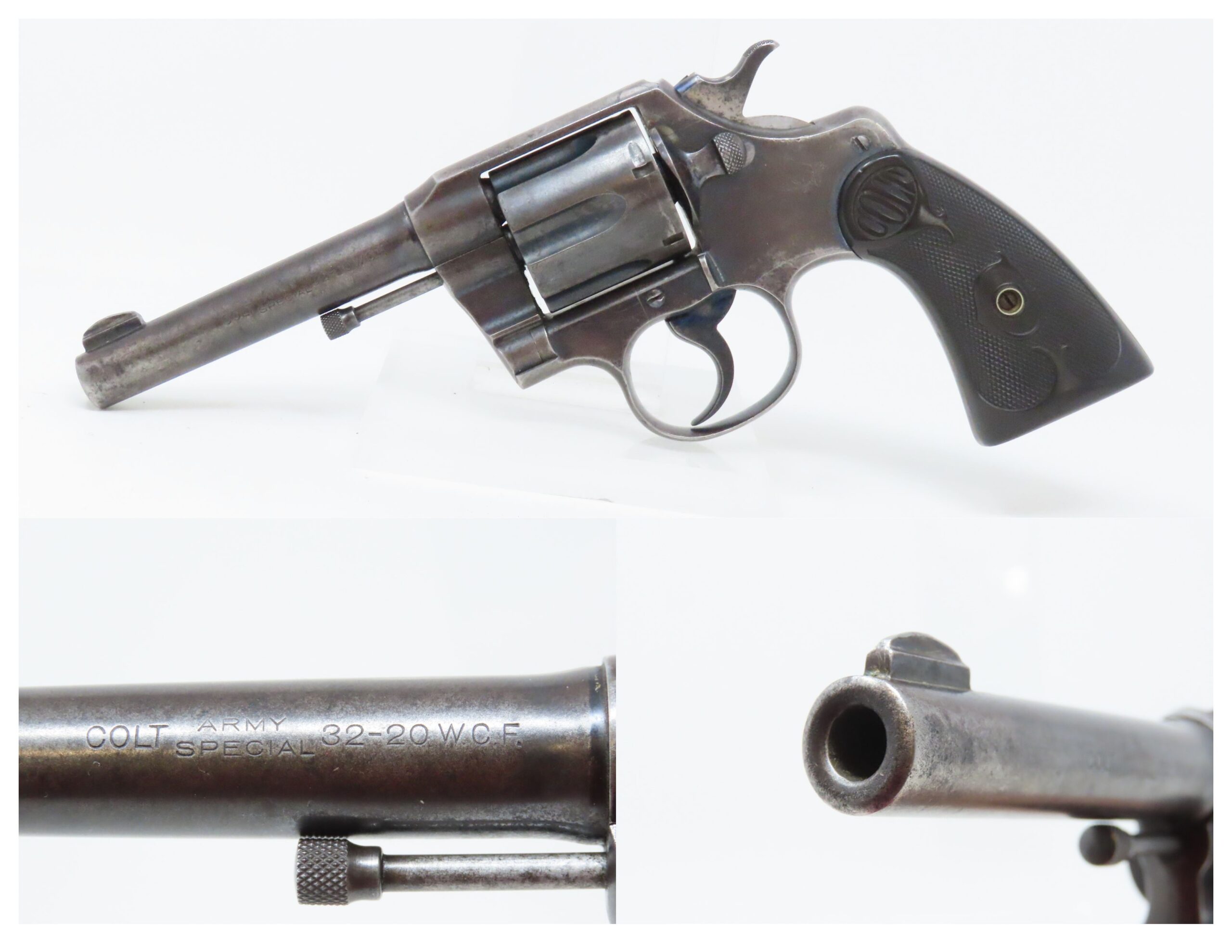 Colt Army Special 32-20 Revolver 1.13 C&RAntique001 | Ancestry Guns