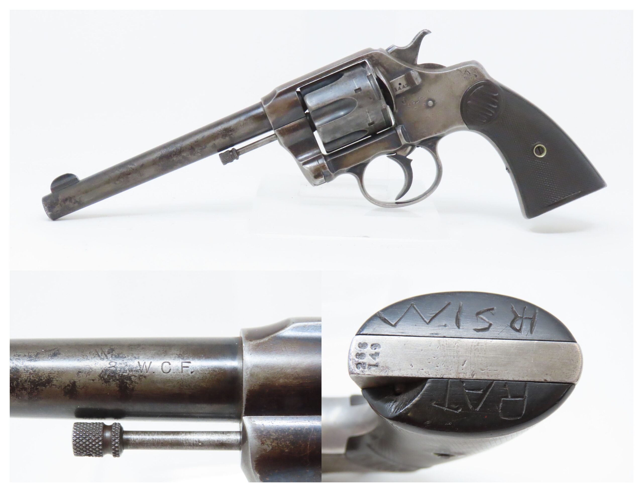 Colt MOdel 1892 New Army & avy 3rd Isue Revolver 1.13 C&RAntique001 ...