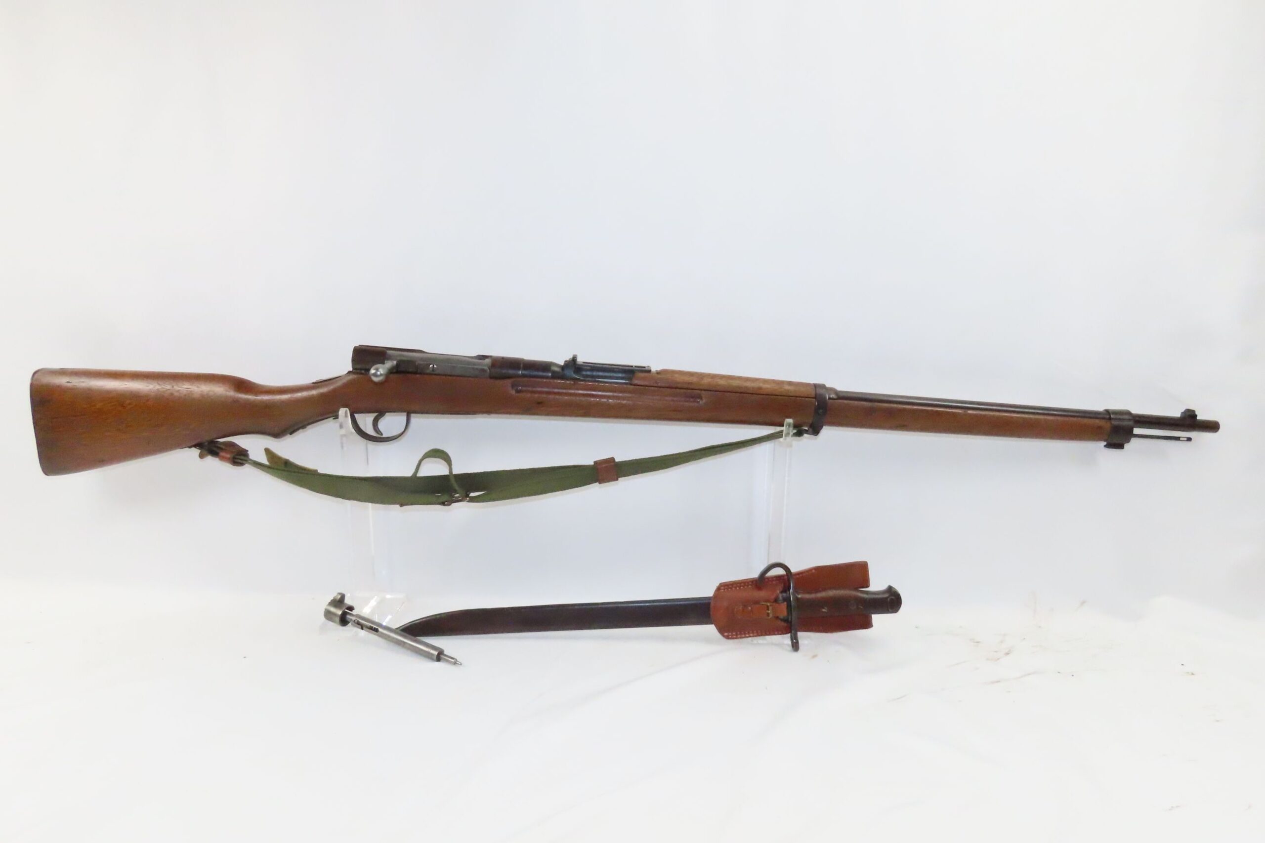 Japanese Single Shot Trainer Rifle with Bayonet 3.28 C&RAntique002 ...