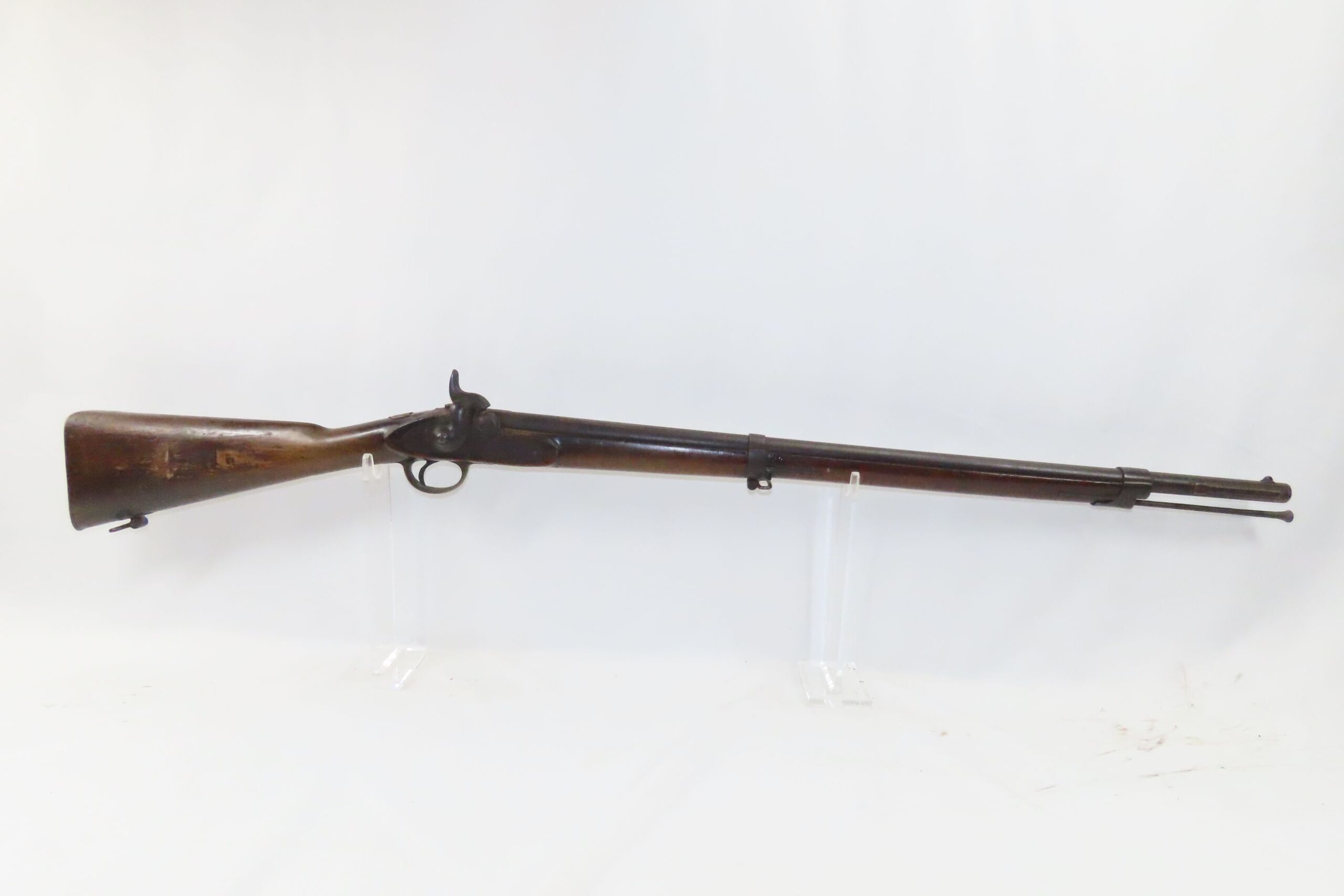 Ohio Marked Brazilian Light Minie Smoothbored Rifle 3.30 C&RAntique002 ...