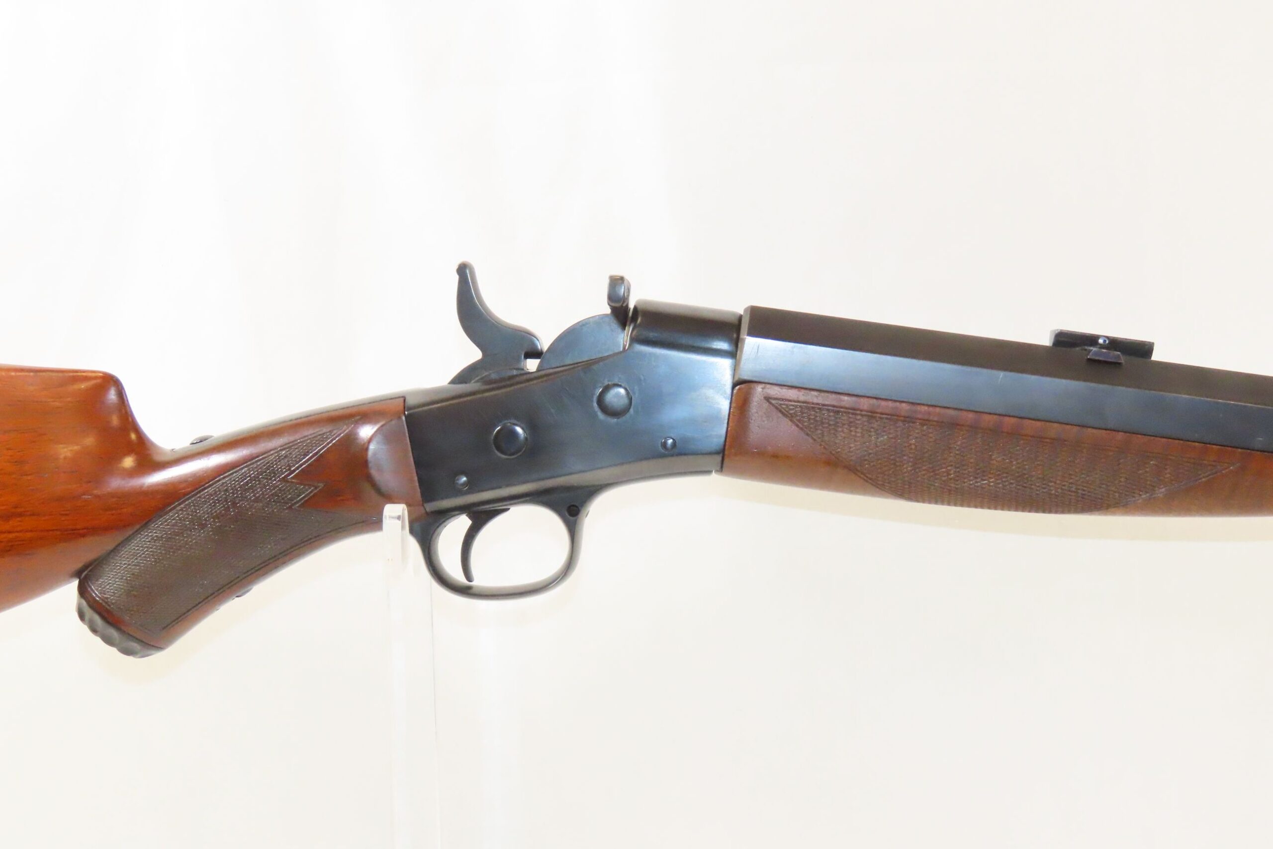 Remington Rolling Block Rifle with Case 4.17 C&RAntique005 | Ancestry Guns