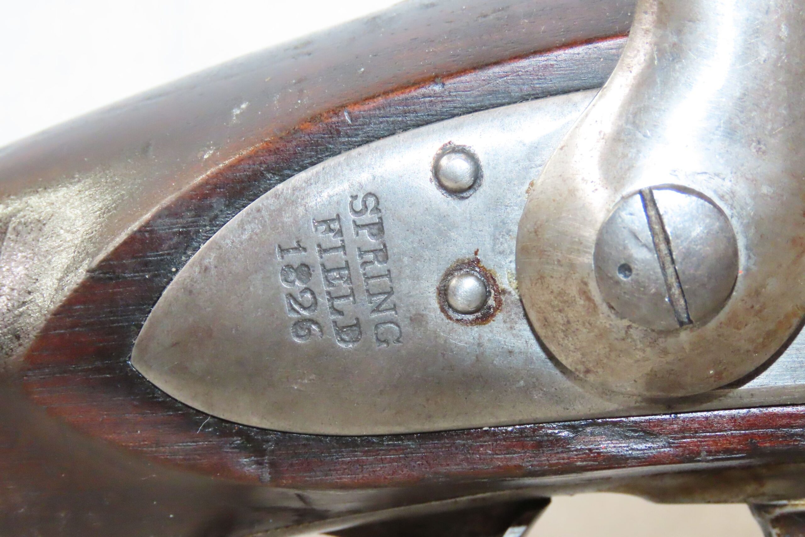 Springfield Model 1816 Hewes & Philips Bolster Conversion Rifled Musket ...