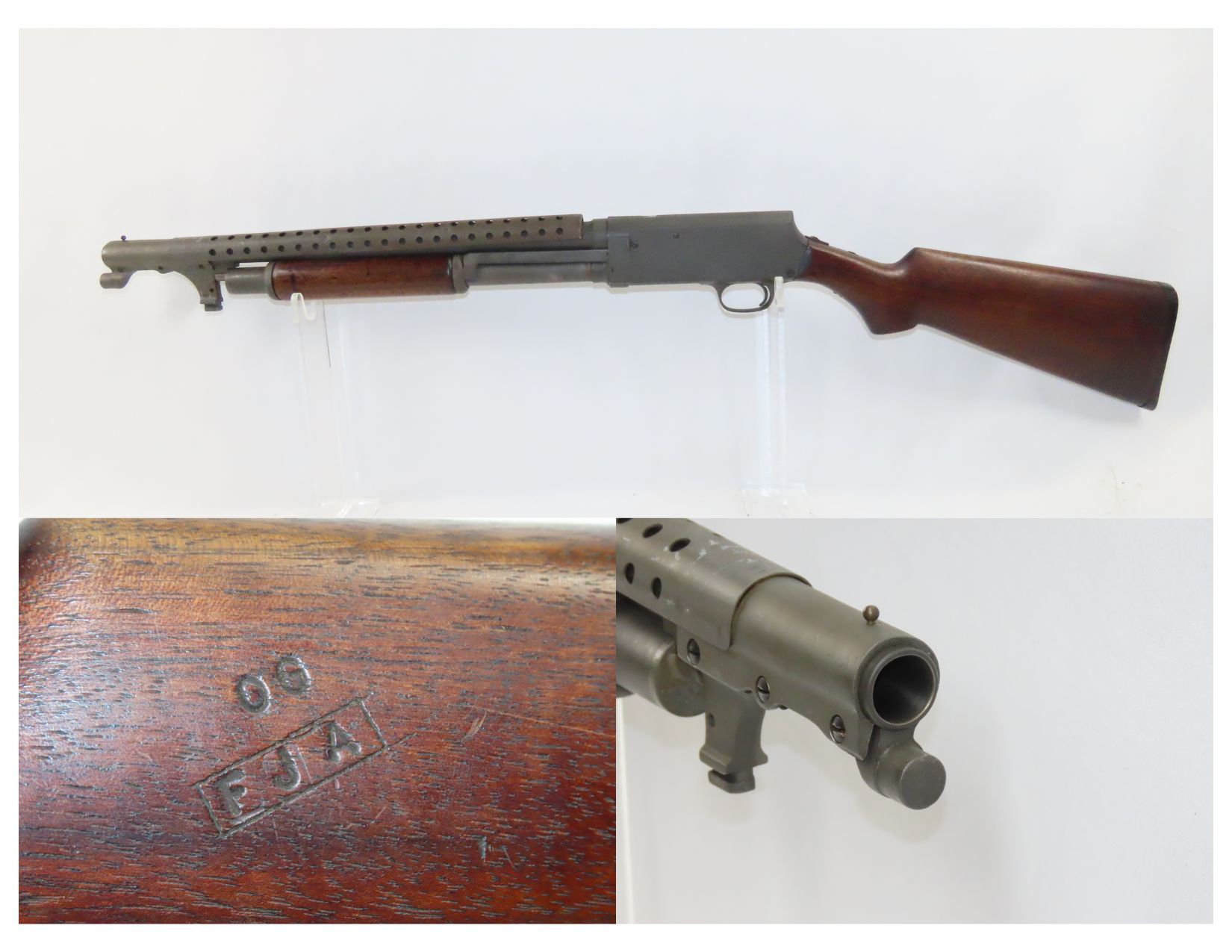 U.S. Savage Model 520-30 Slide Action Shotgun 3.14 C&RAntique001 ...