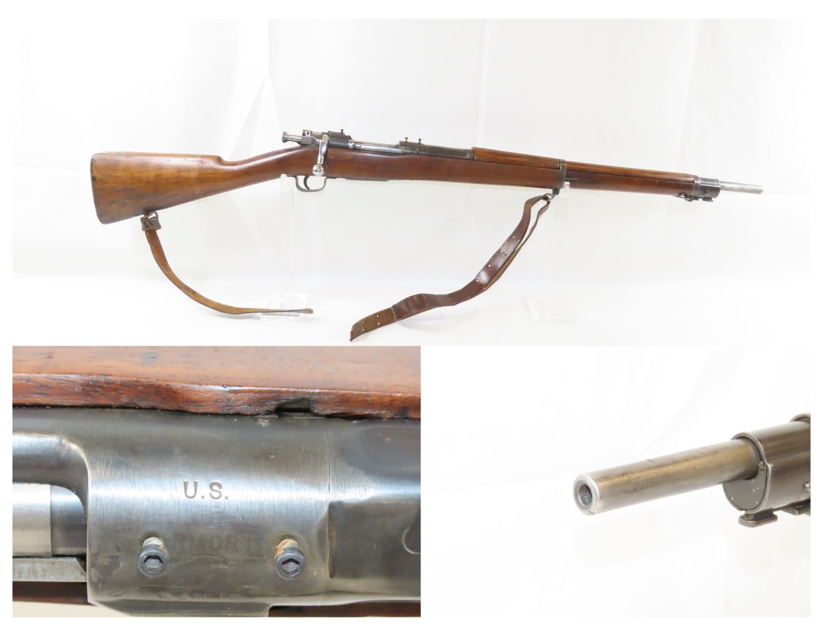 U.S. Springfield Armory Model 1903 Bolt Action Rifle 4.3 C&RAntique001 ...