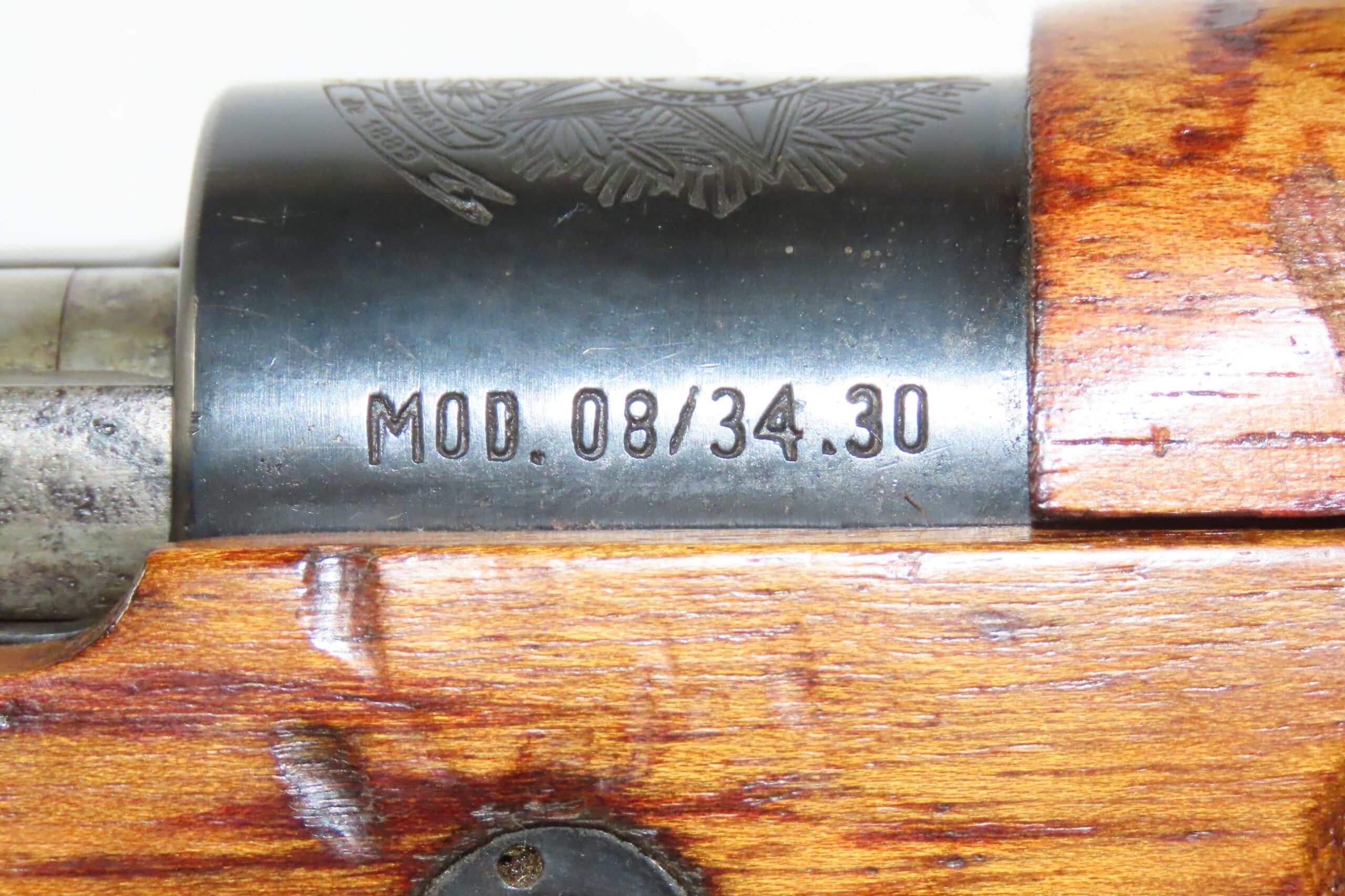 Brazilian Model 1908 34.30 Rifle with Scope 3.28 C&RAntique006 ...
