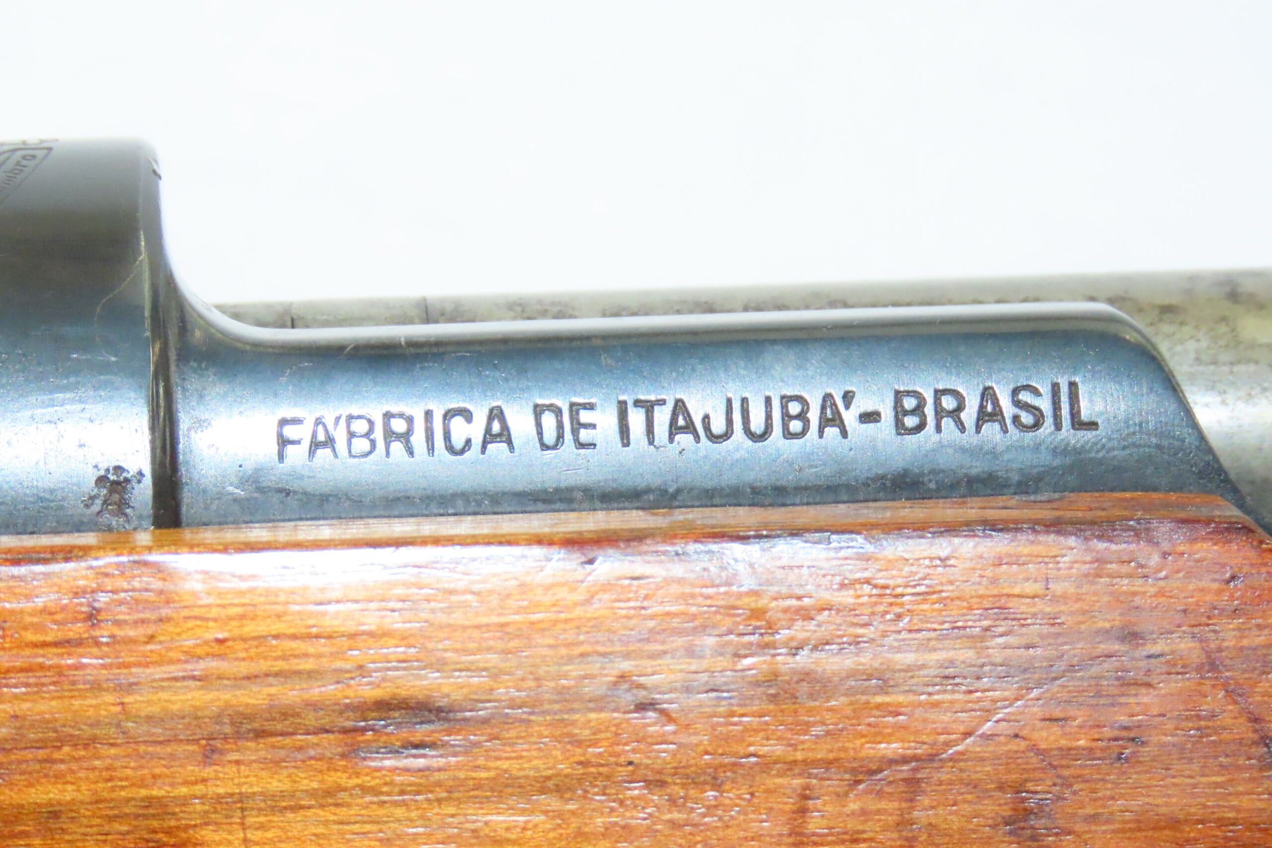 Brazilian Model 1908 34.30 Rifle with Scope 3.28 C&RAntique017 ...