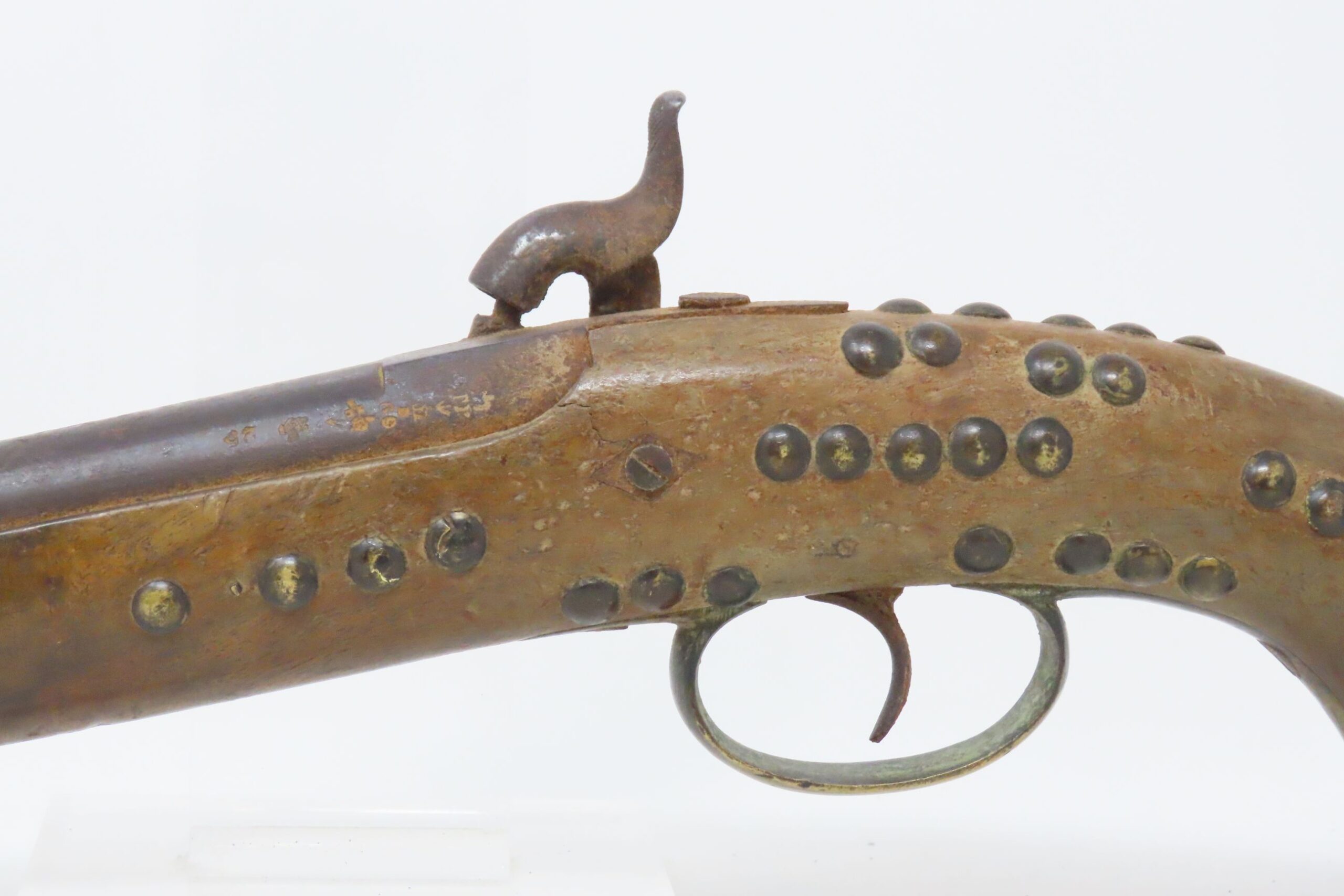 British Proofed Native American Style Tack Decorated back Action ...