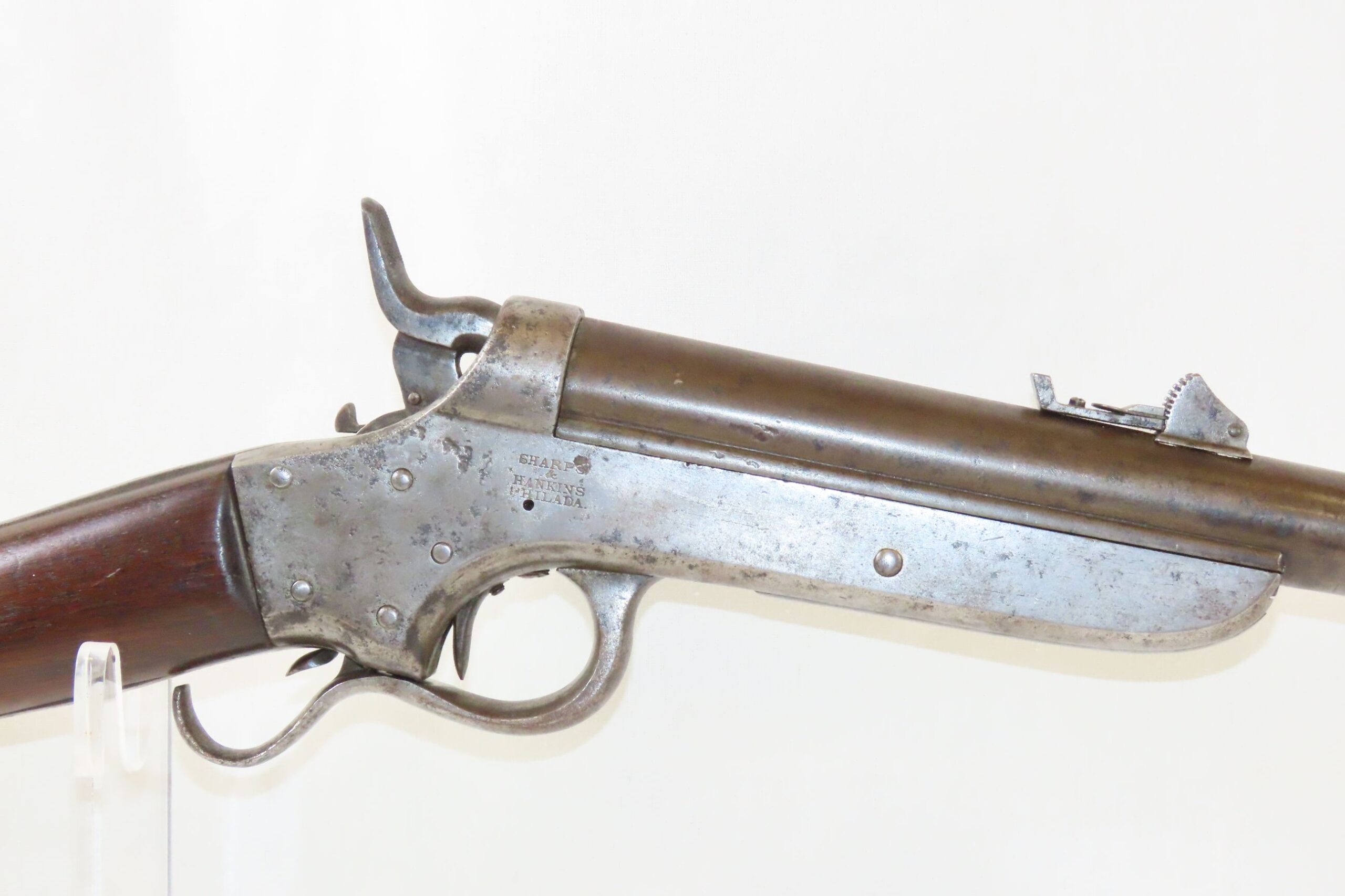 Civil War Era Sharps & Hankins Model 1862 Army Carbine in .44 4.12 C ...