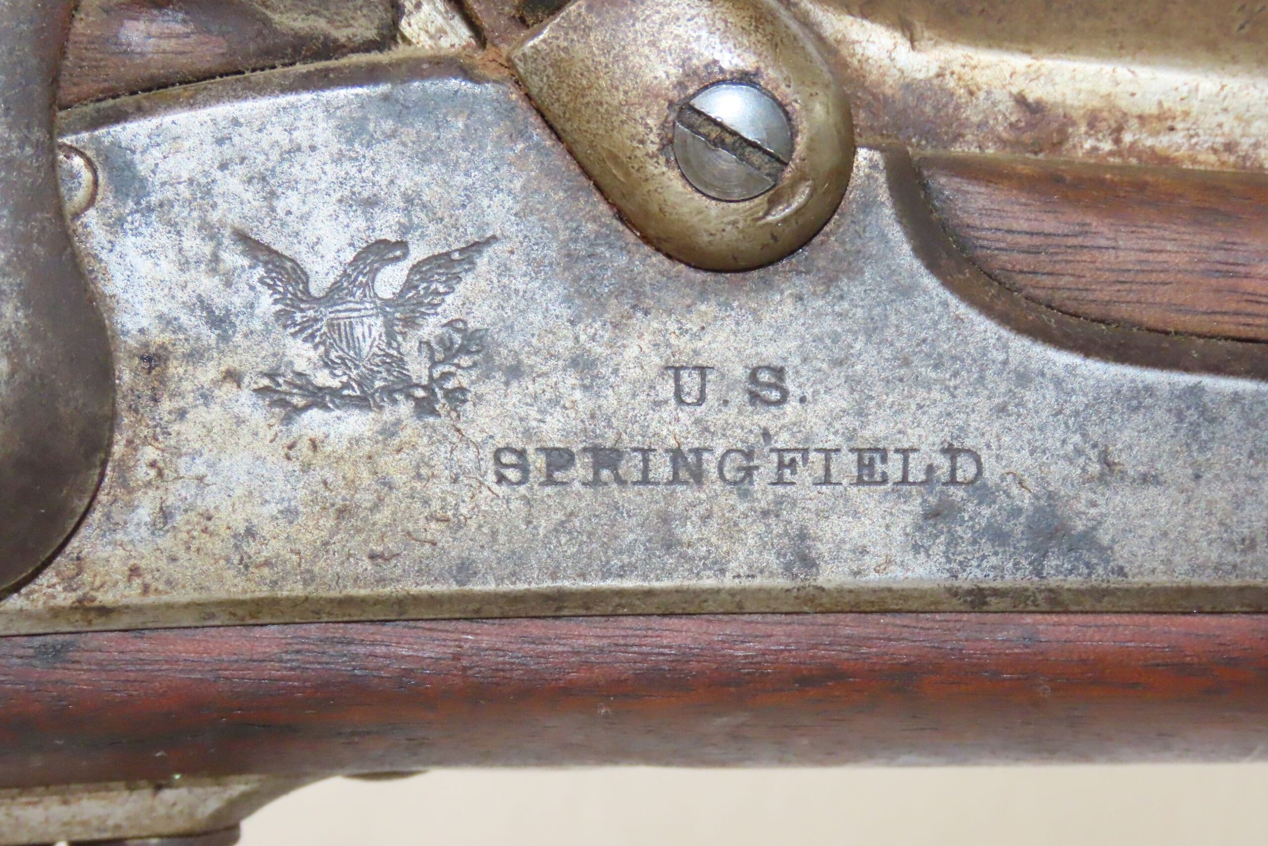 Civil War Springfield Model 1861 Rifle Musket 4.19 C&RAntique007 ...