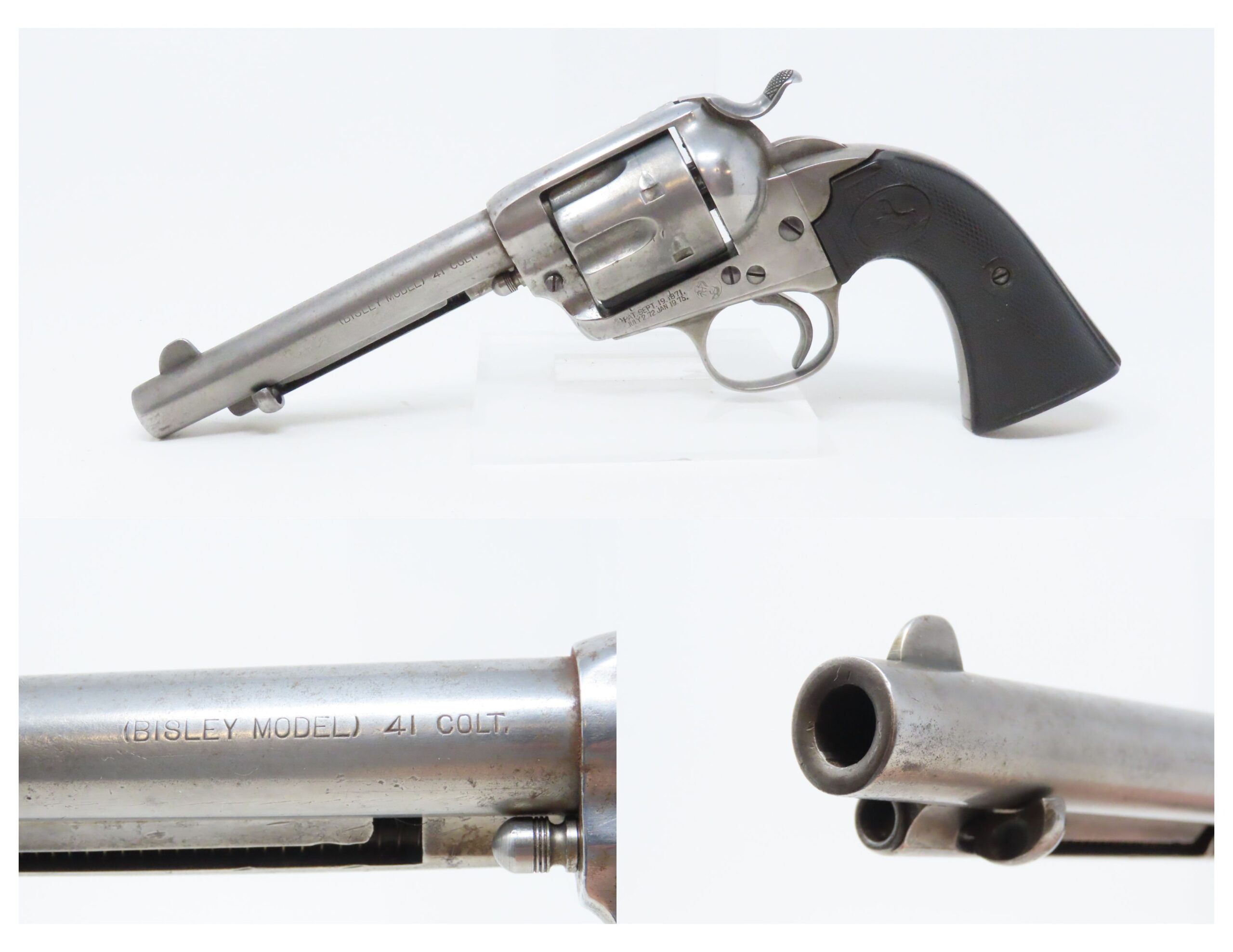 Colt Bisley Model Single Action Army Revolver in .41 Colt 1.20 C ...