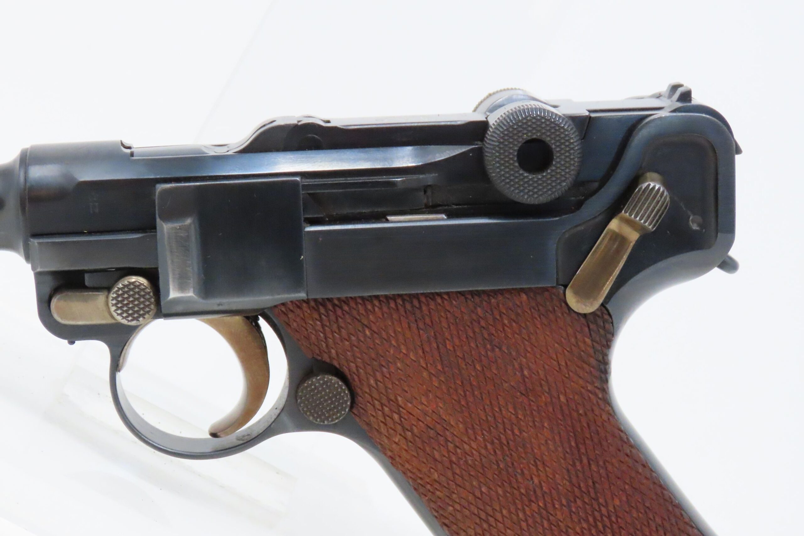 DWM Blank Chamber Commericial Luger SEmi Automatic Pistol 2.6 C ...