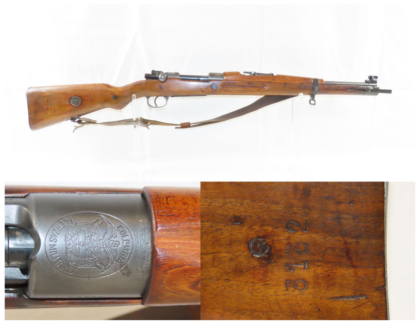 Fabrique Nationale Colombian Contract Model 1950 Mauser Sporting Short ...