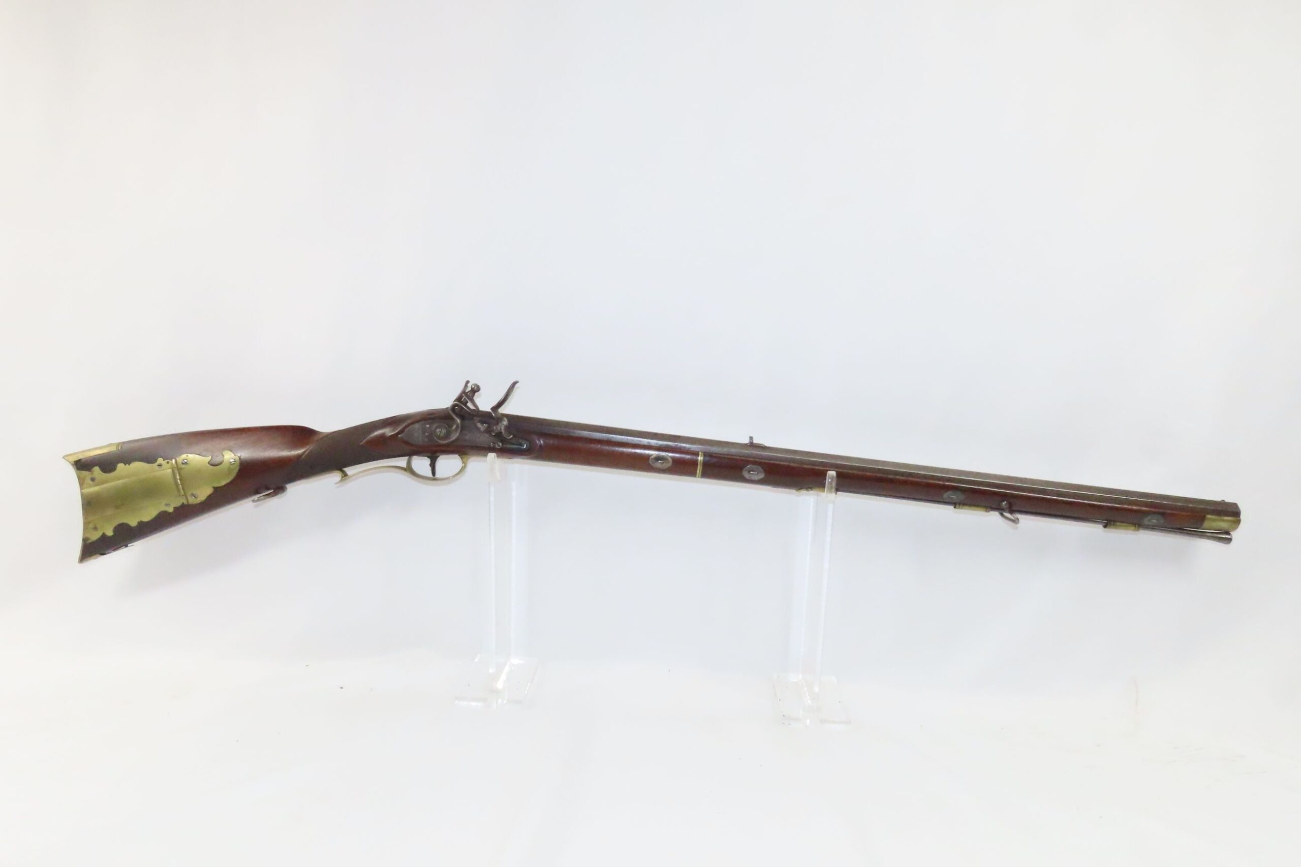 Silver Accented H. Turner & Co. Short Takedown Flintlock Rifle 2.16 C ...