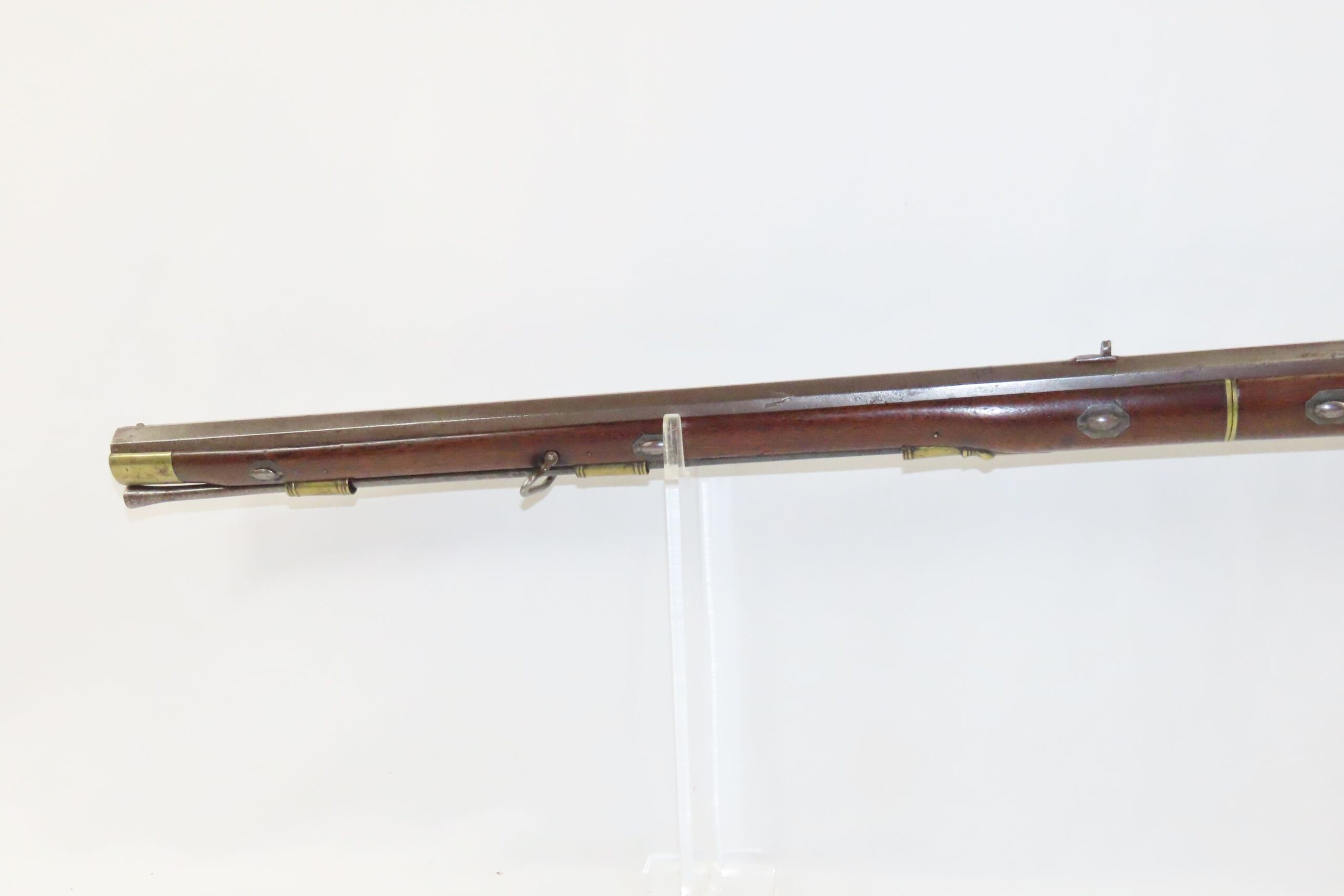 Silver Accented H. Turner & Co. Short Takedown Flintlock Rifle 2.16 C ...