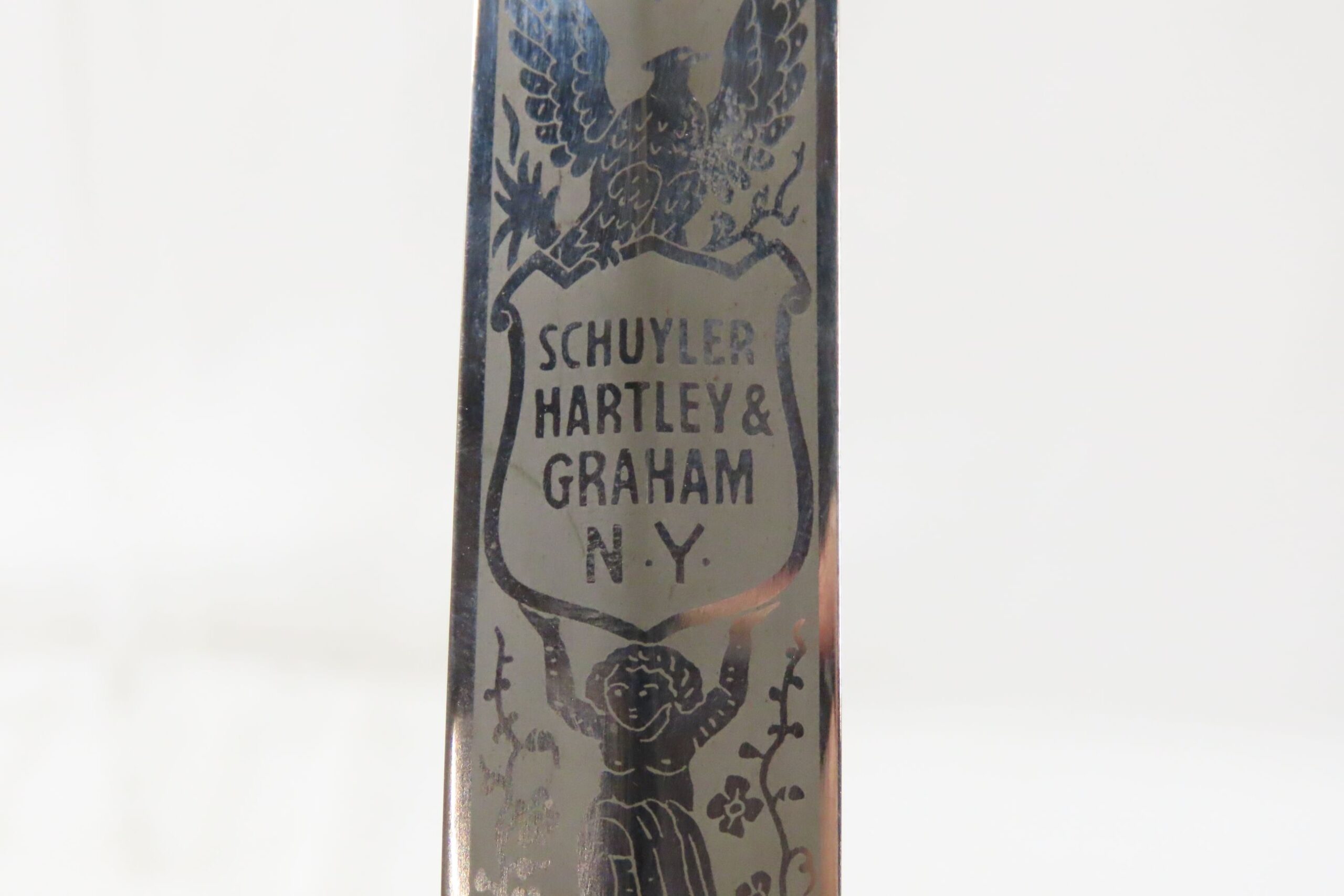 Smithsonian Institution Schuyler, Hartley & Graham officer’s sword 2.9 ...