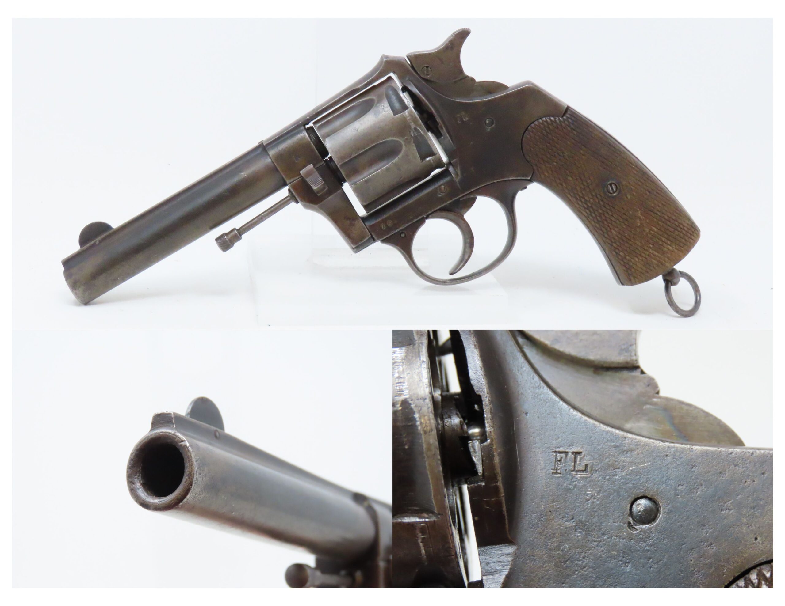 Spanish Military Style Revolver 1.30 C&RAntique001 | Ancestry Guns