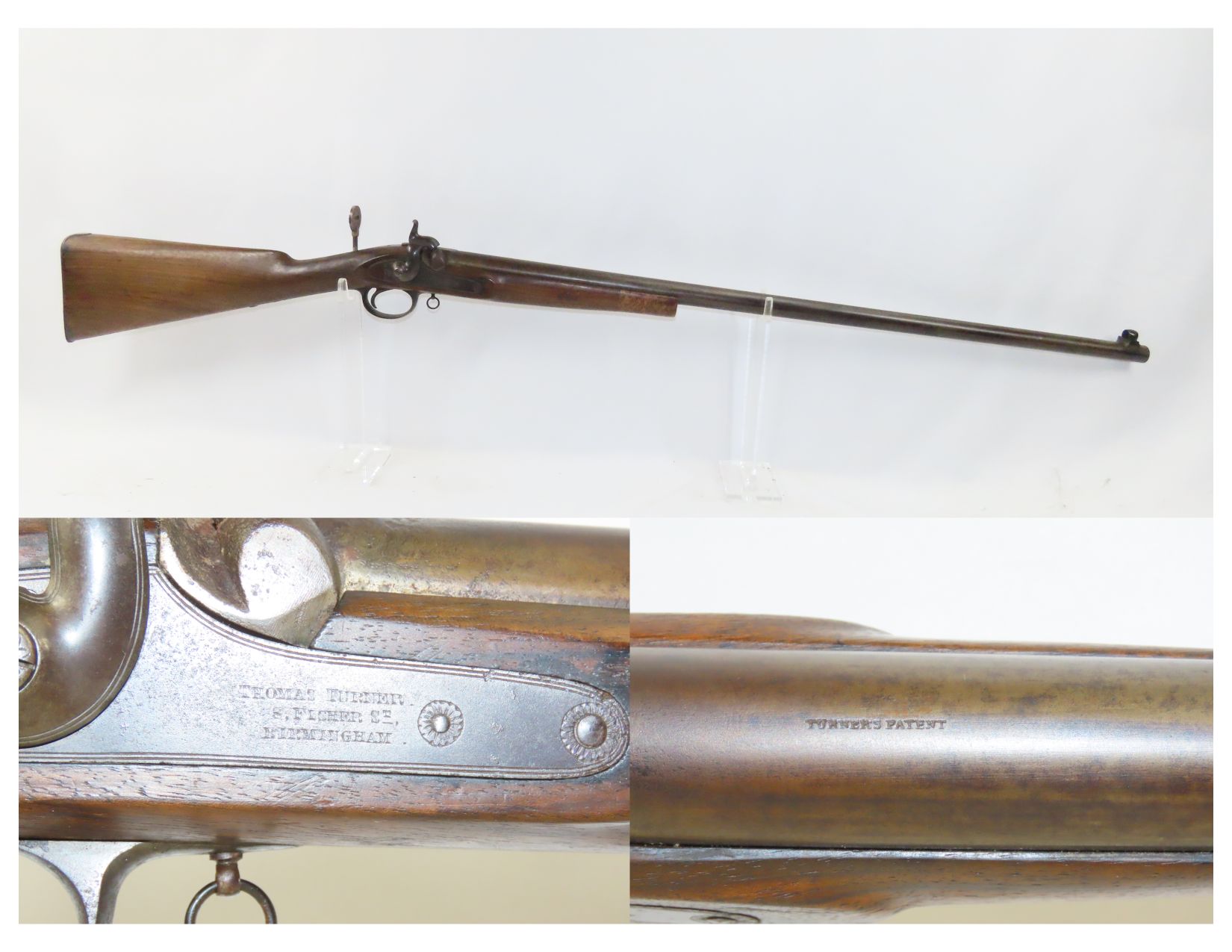 Thomas Turner Rifle 3.30 C&RAntique001 | Ancestry Guns