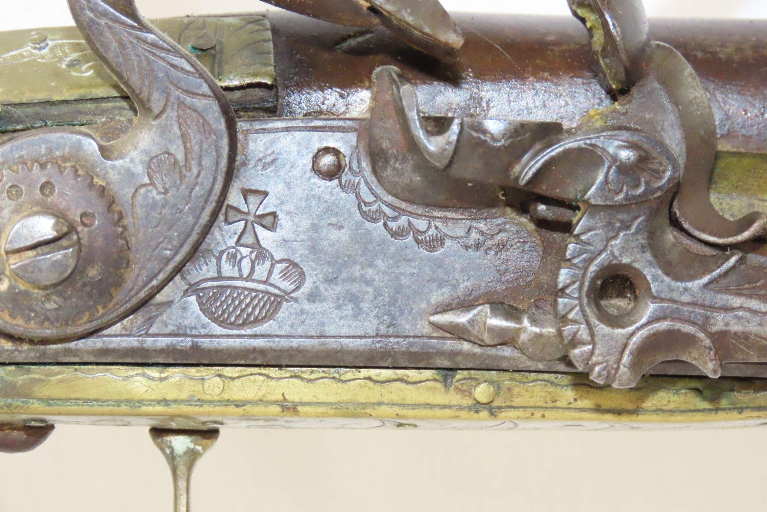 Greek Flintlock Musket 4.4 C&RAntique006 | Ancestry Guns