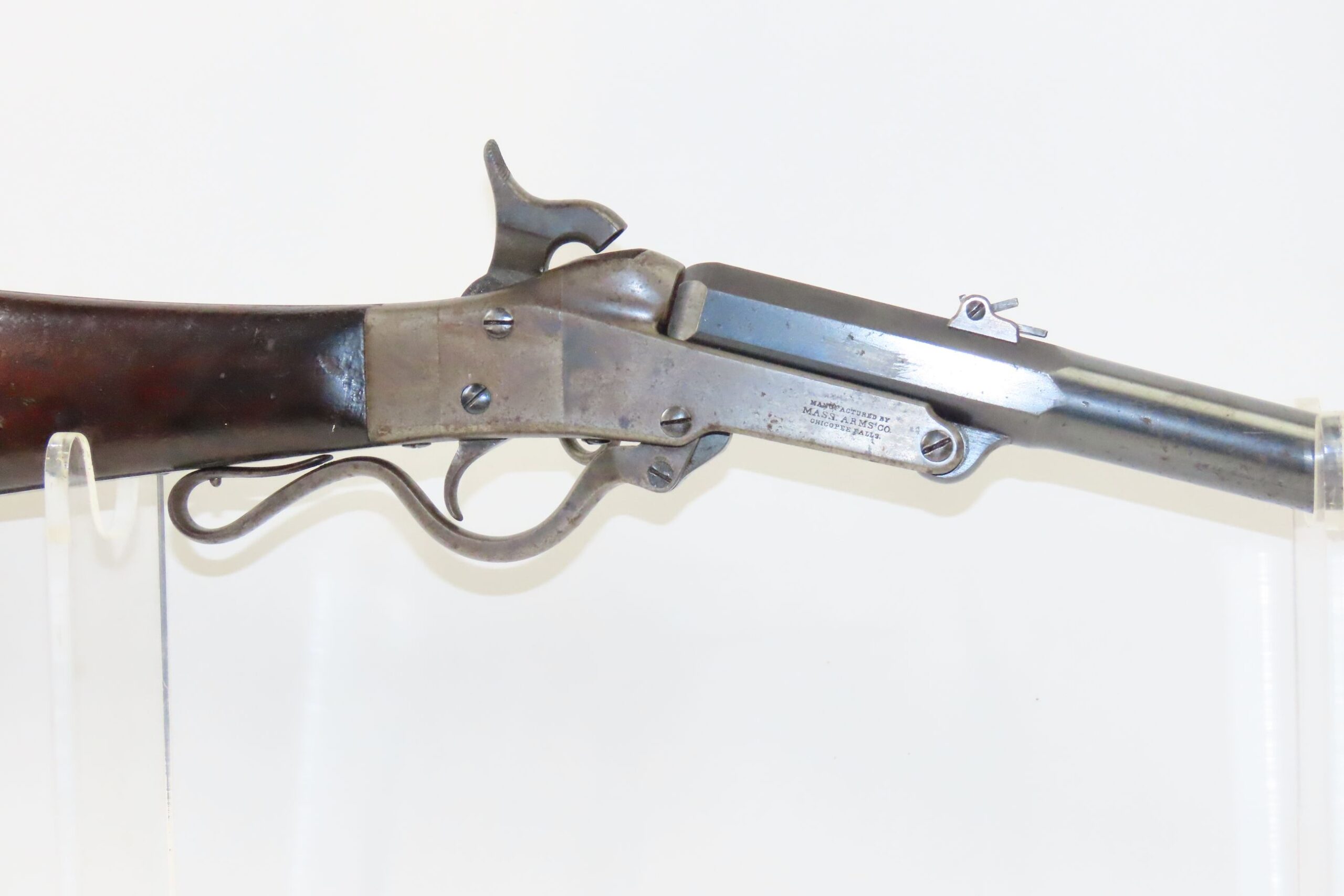 Massachusetts Arms Co. Second Model Maynard Saddle Ring Carbine 12.14 C&RAntique016 | Ancestry Guns