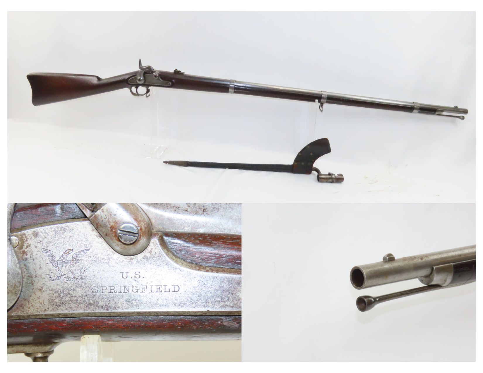 Springfield Model 1861 Rifle Musket 3.16 C&RAntique001 | Ancestry Guns