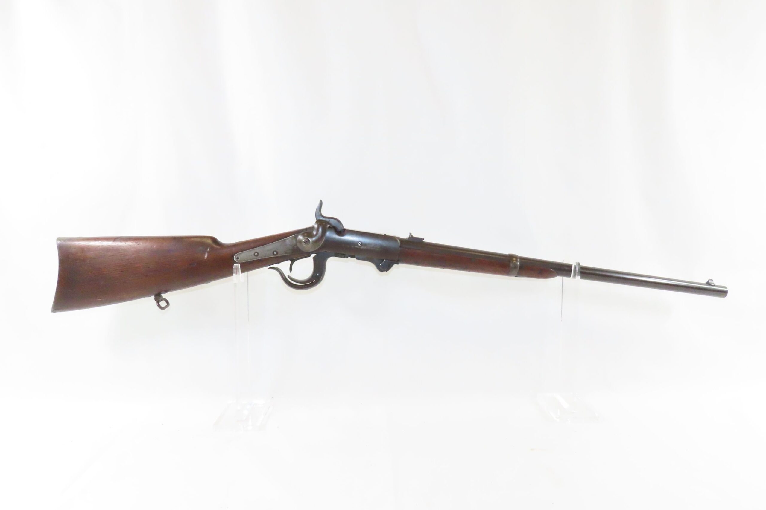 U.S. Civil War Burnside 5th Model Breech Loading Percussion Carbine 4. ...