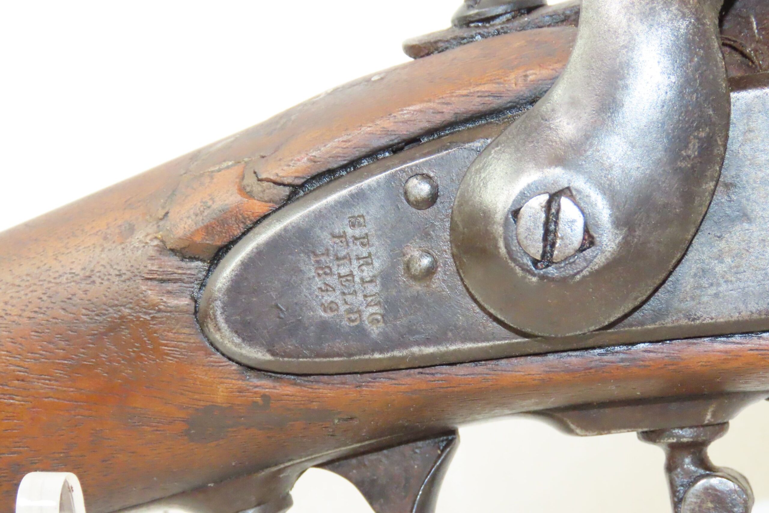 U.S. Springfield Model 1842 Percussion Musket 4.12 C&RAntique007 ...