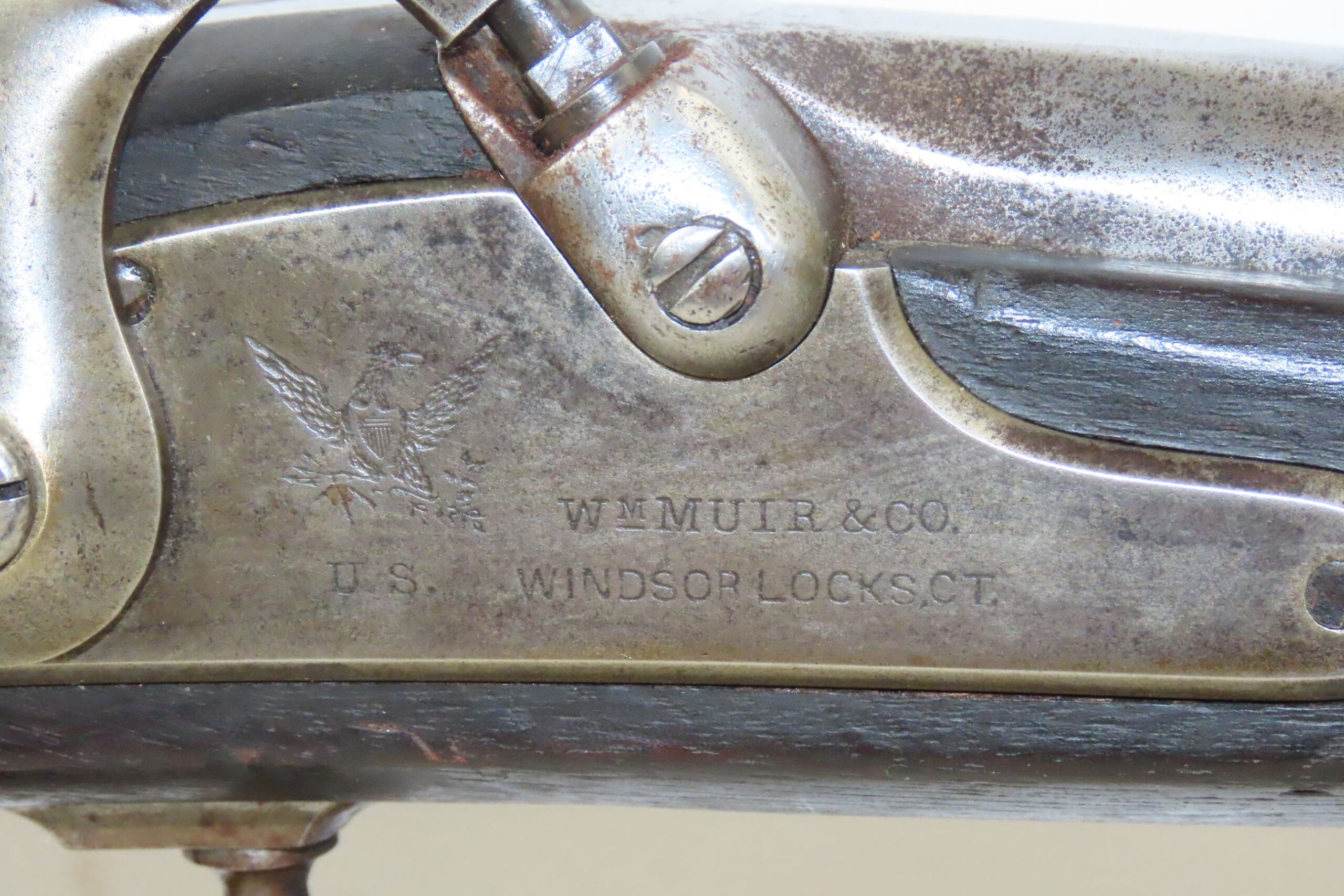William Muir & Co. Model 1861 Rifle Musket 6.27 C&RAntique007 ...