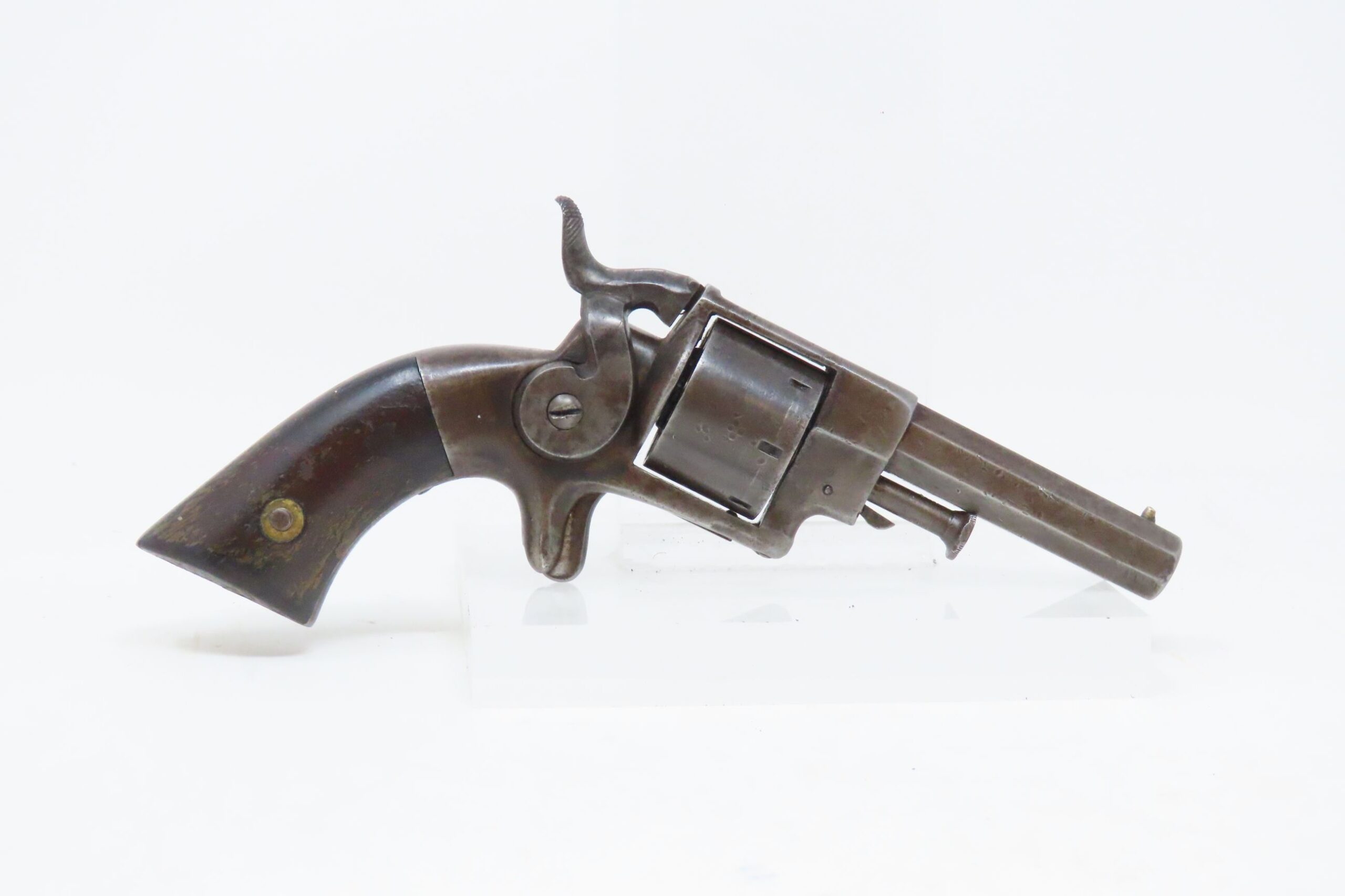 Allen & Wheelock Side Hammer Revolver 5.8 C&RAntique002 | Ancestry Guns