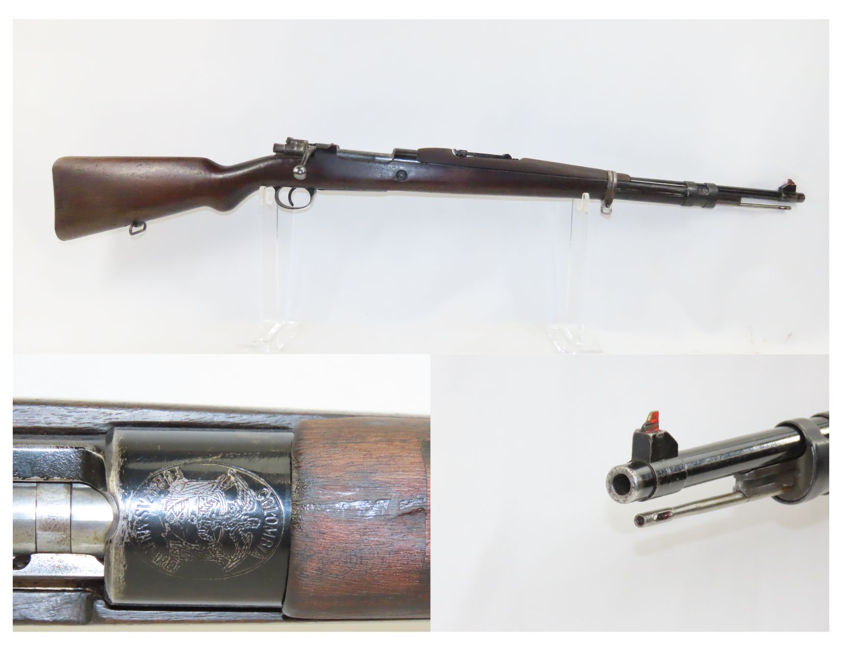 Colombian Contract Fabrique Nationale Model 1950 Mauser Rifle 6.6 C ...