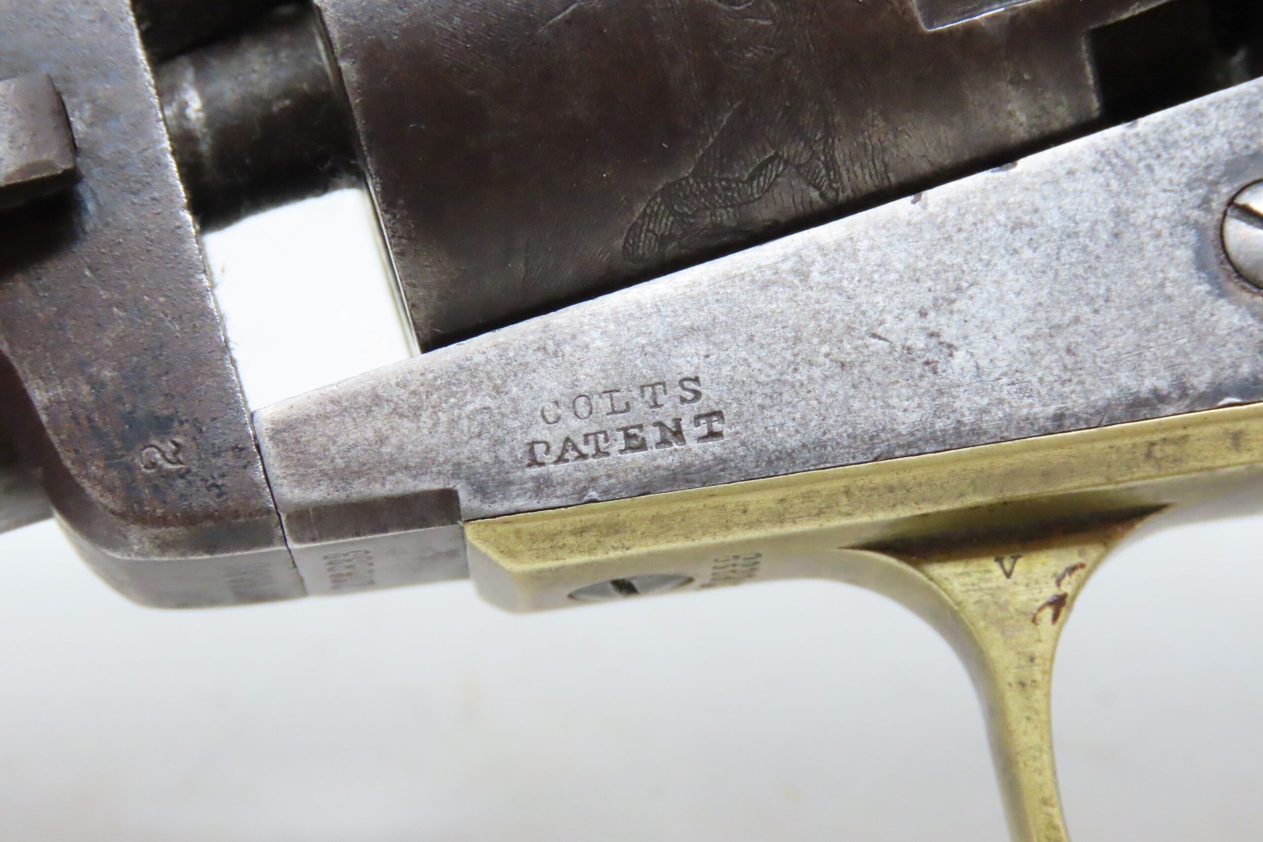 Colt Pocket Revolver Model 1849 Percussion Revolver 1.24 C&RAntique006 ...