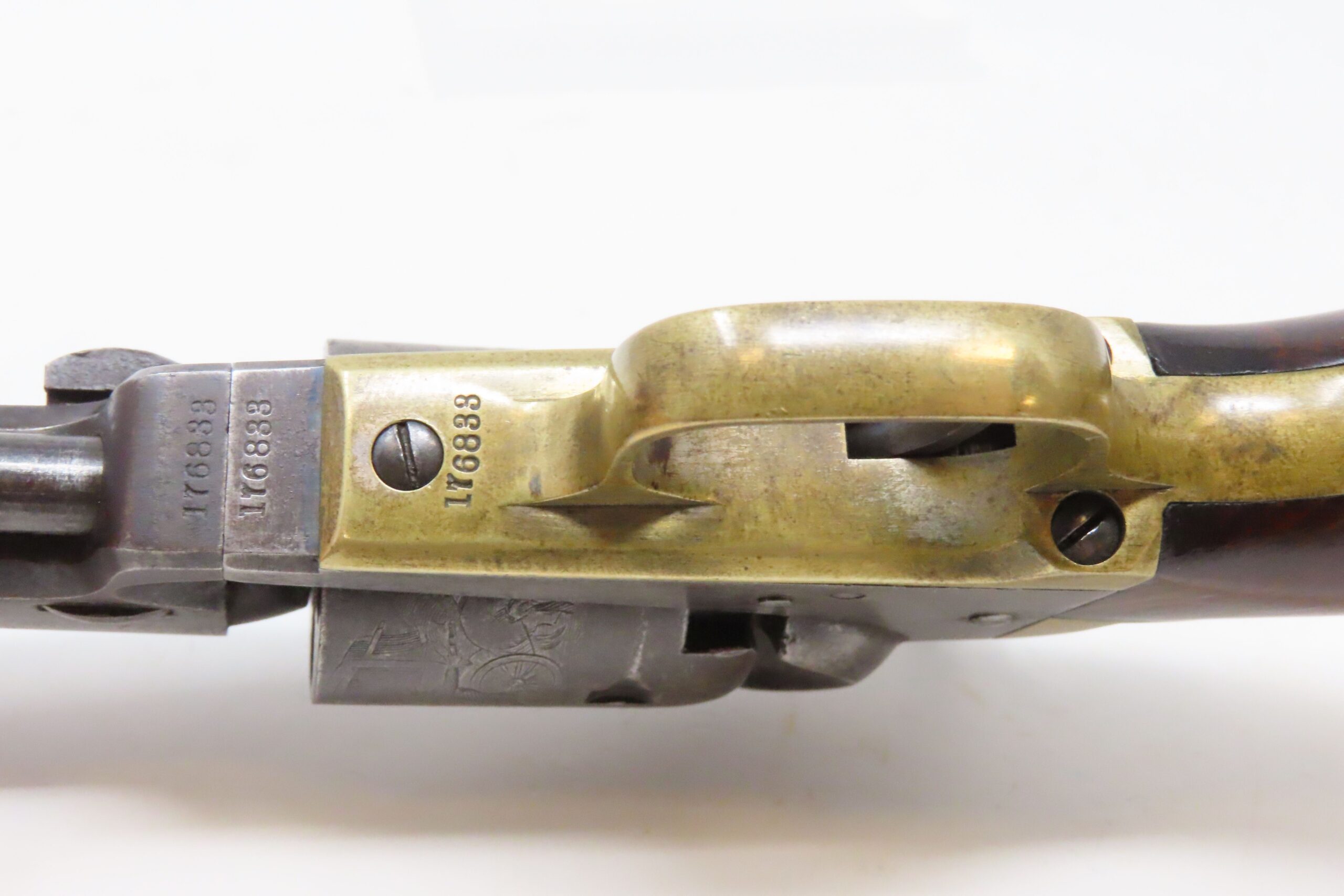 Colt Pocket Revolver Model 1849 Percussion Revolver 1.24 C&RAntique015 ...