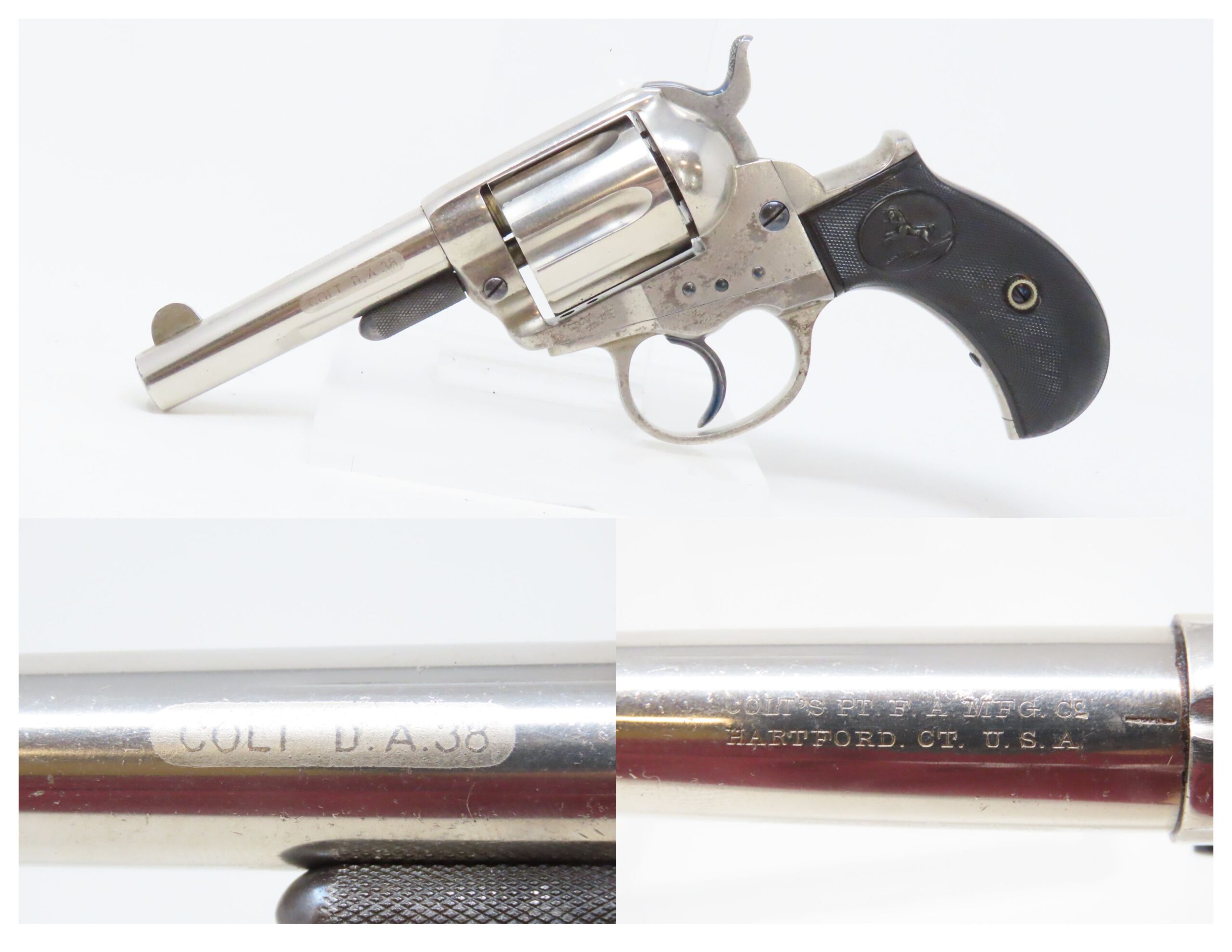 Colt Sheriff’s Model 1877 Lightning Revolver 1.16 C&RAntique001 ...