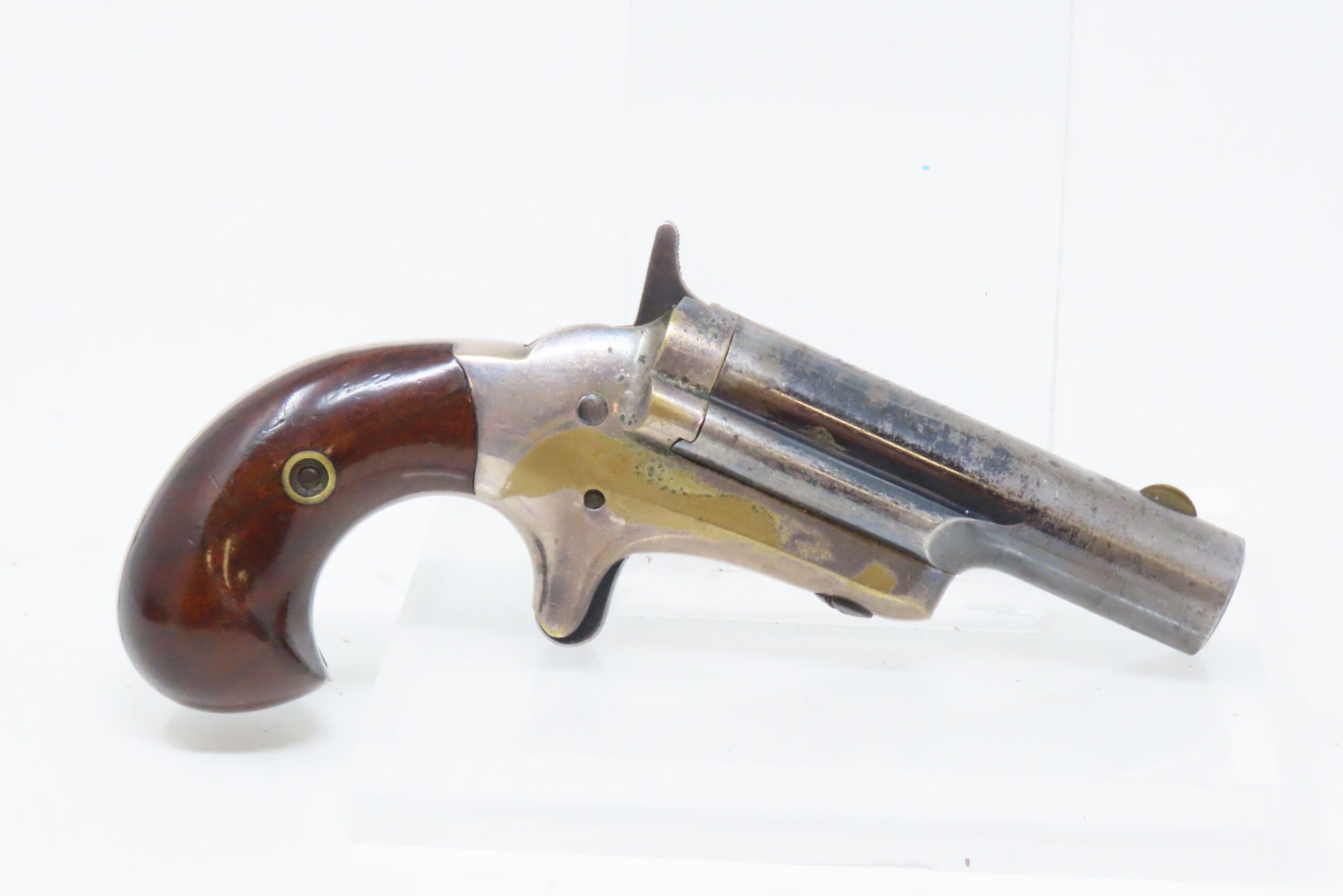 Colt Third Model Derringer with Case 1.18 C&RAntique019 | Ancestry Guns