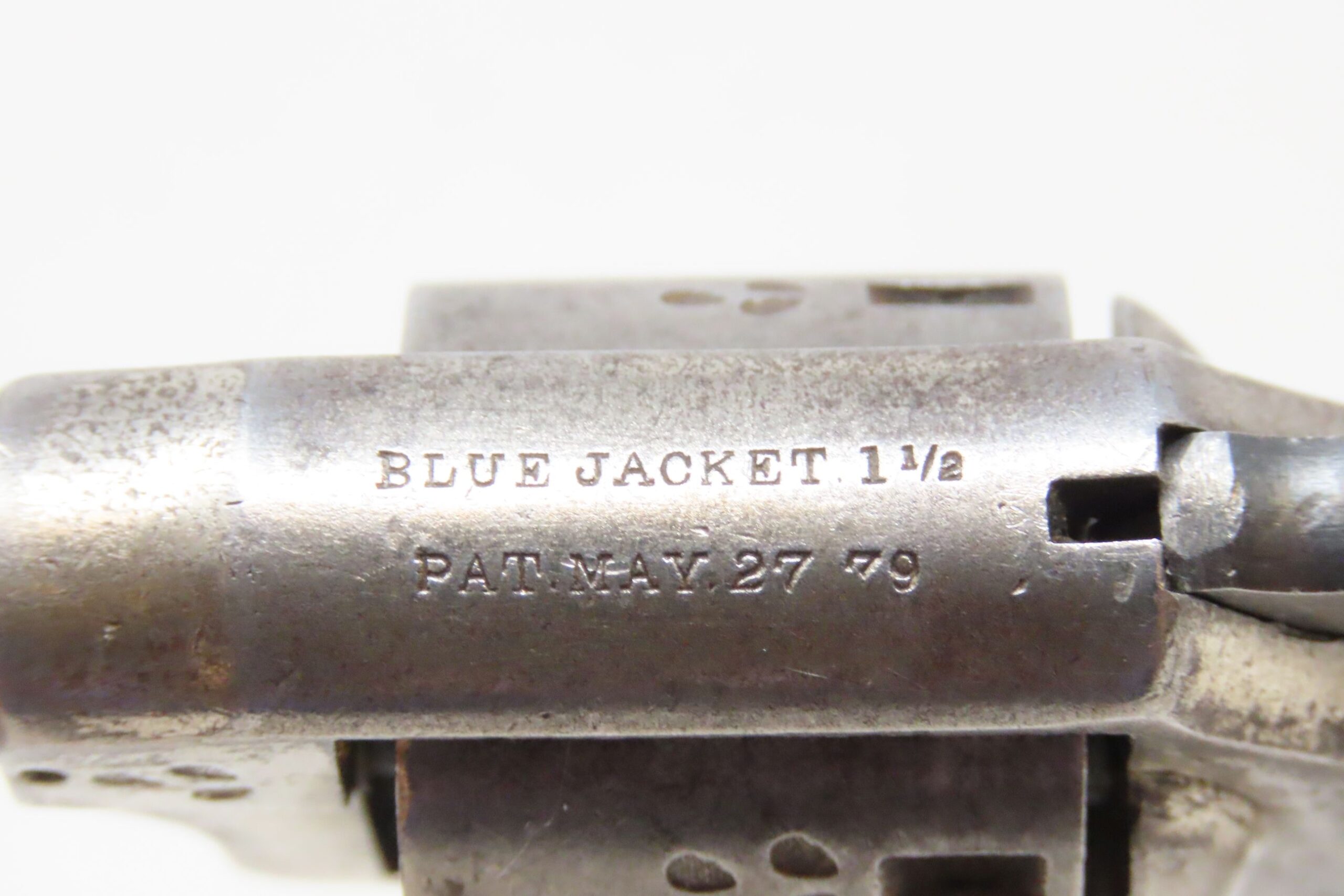 Engraved Hopkins & Allen Blue Jacket No. 1.5 Revolver 4.20 C ...