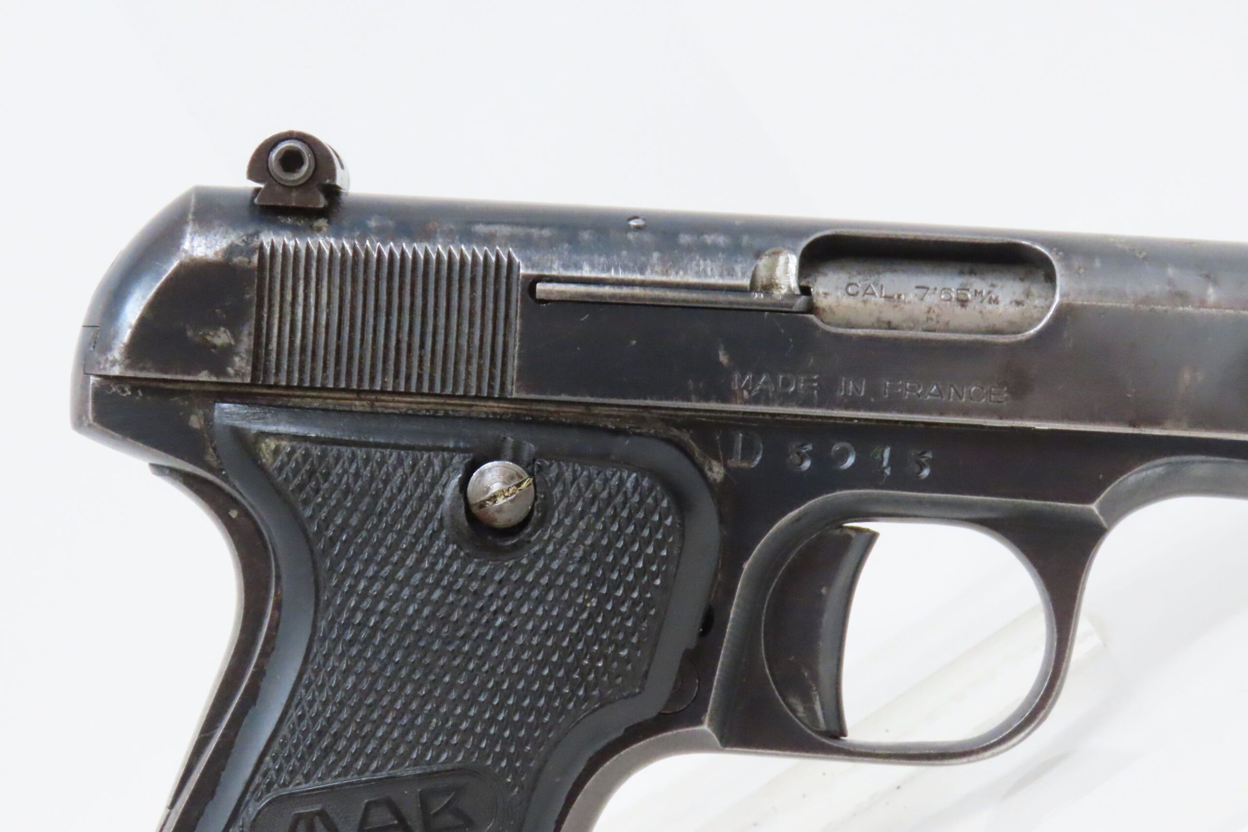 French MAB Model D Pistol 5.3 C&RAntique019 | Ancestry Guns