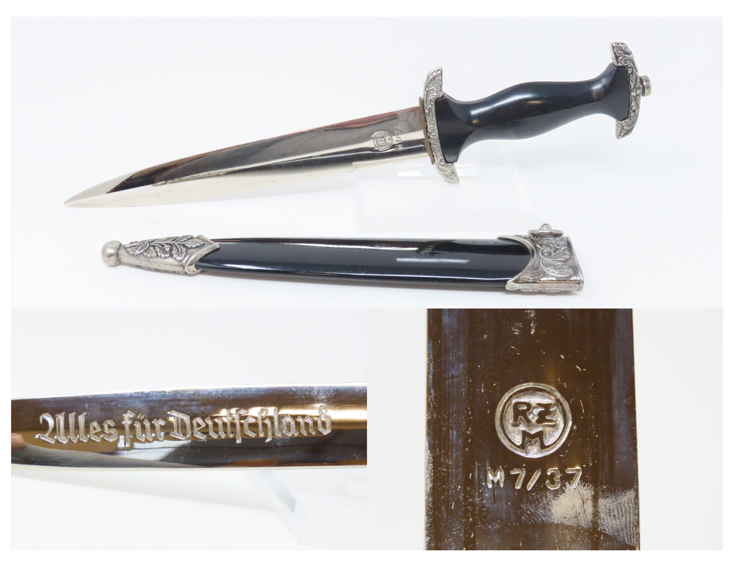 German SA Pattern Dagger with a Scabbard 1.18 C&RAntique001 | Ancestry Guns