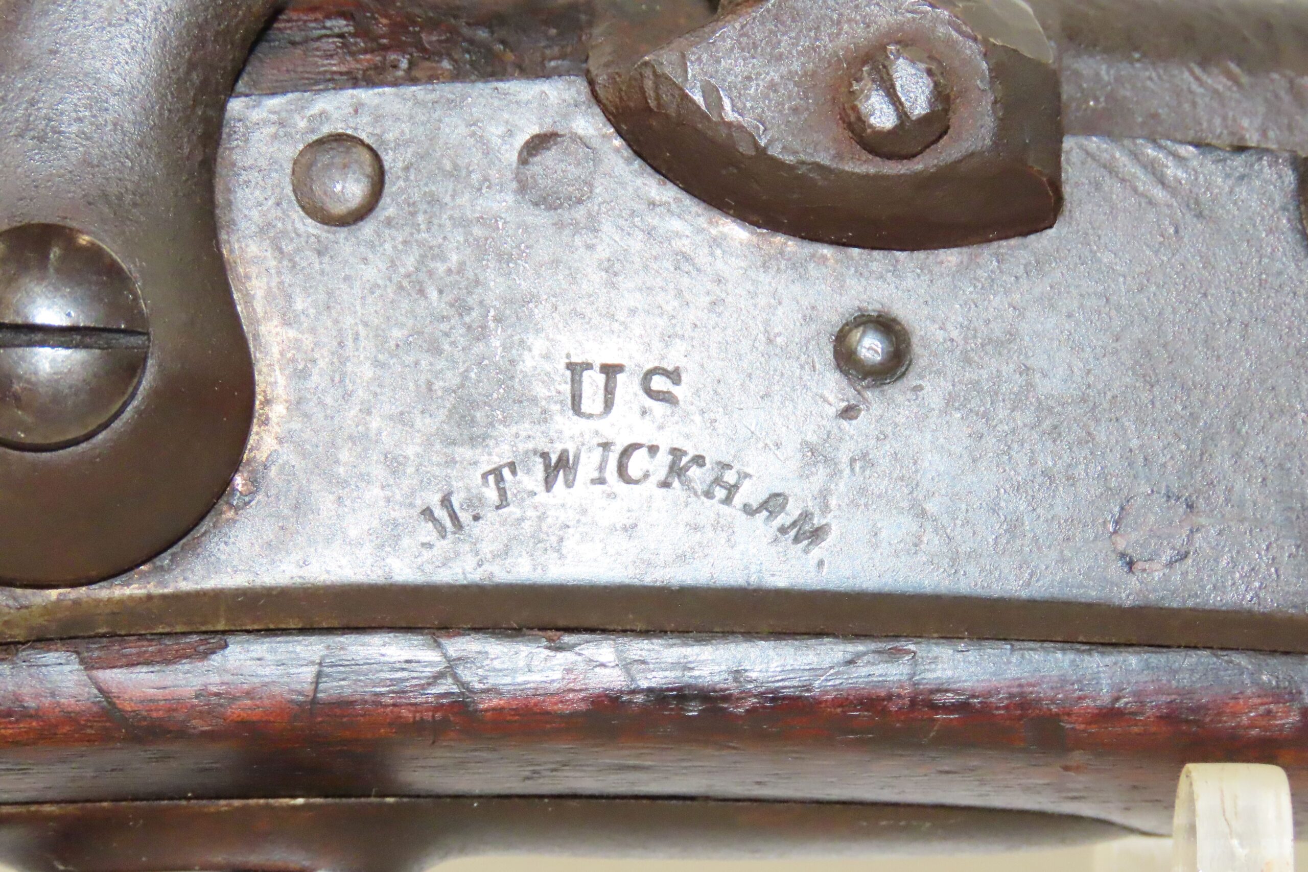 Hewes & Phillips Bolster Conversion M.T. Wickham Model 1816 Musket 6.5 ...