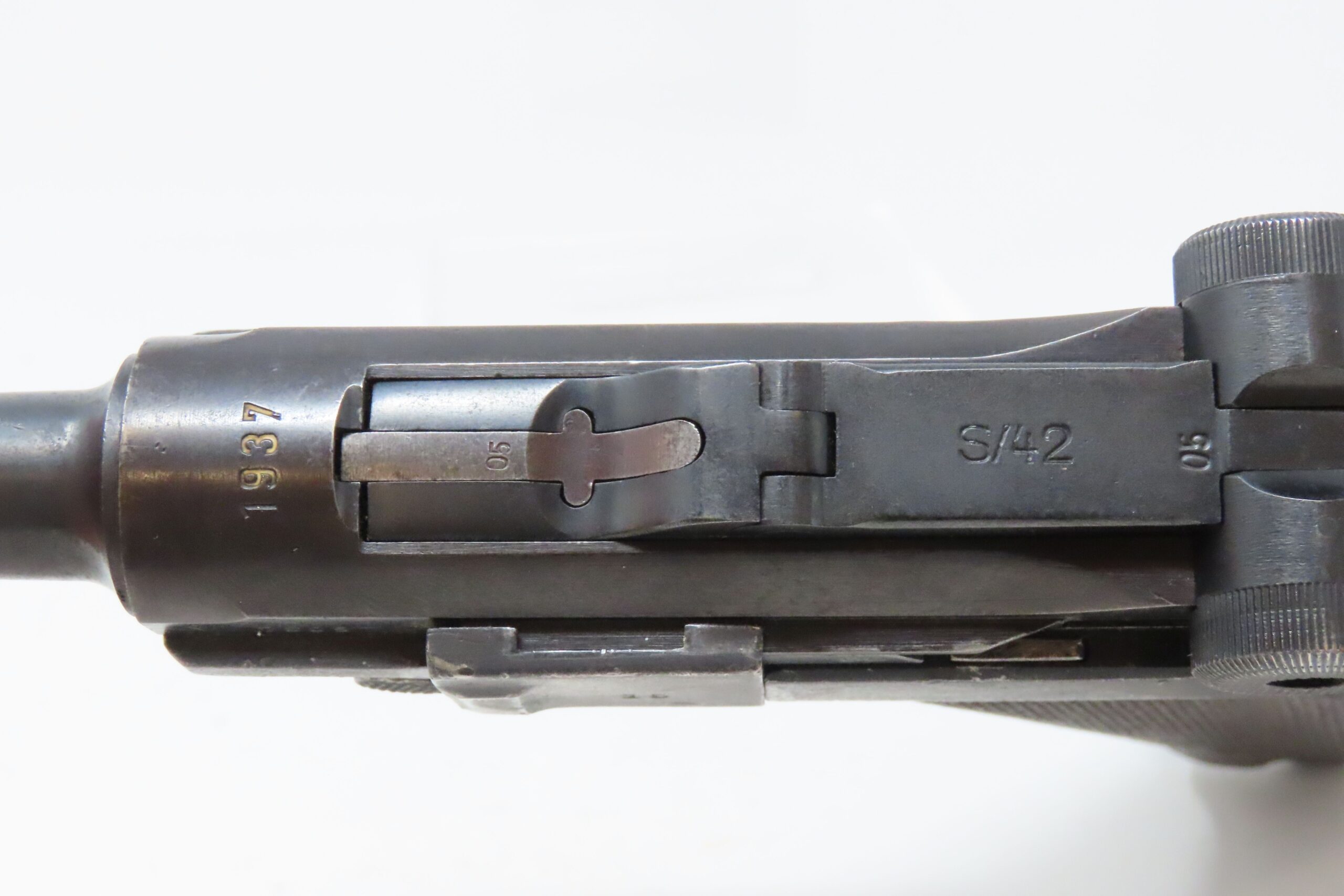 Russian capture Marked Mauser S 42 Code 1937 Dated Luger Pistol 1.17 C ...