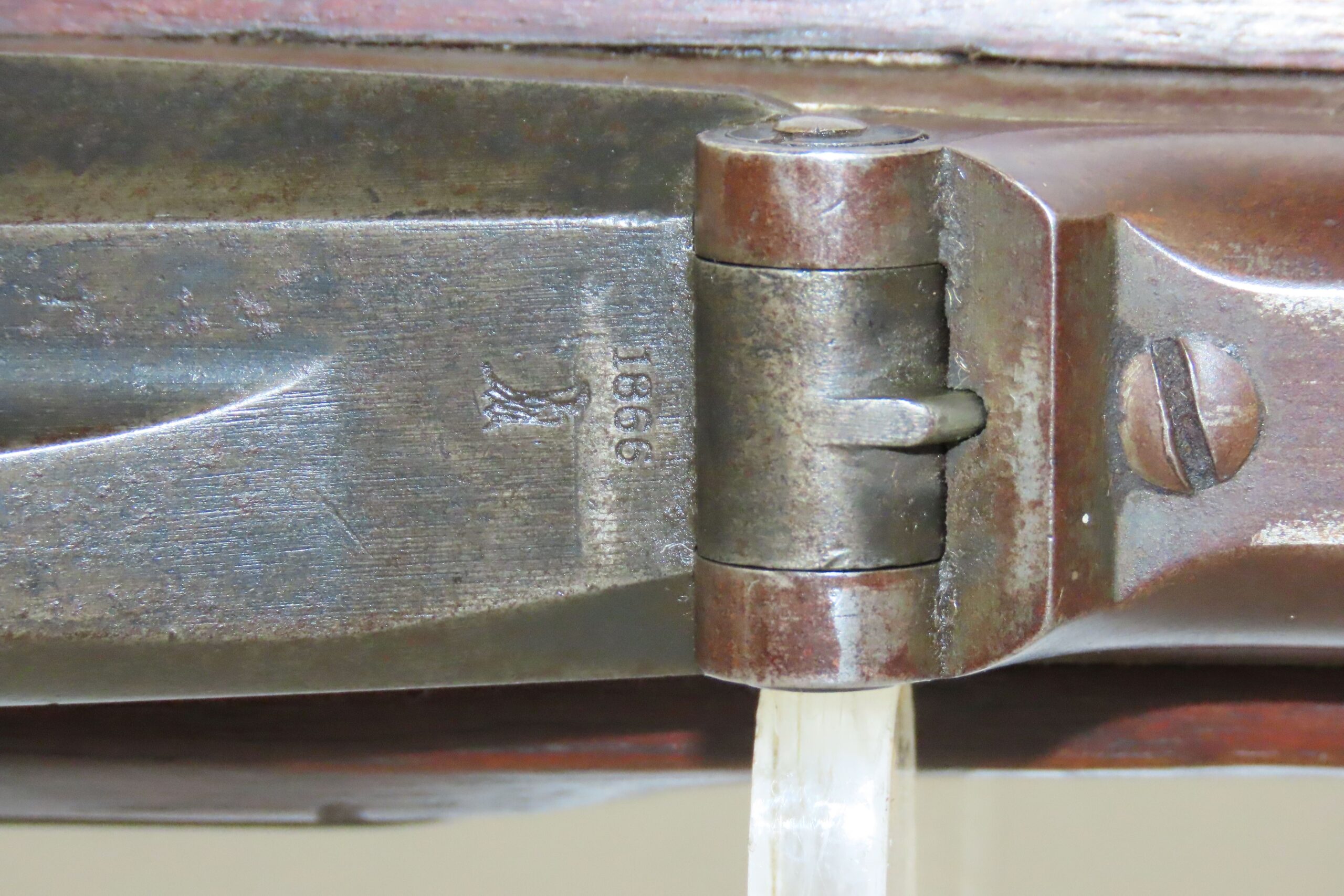 U.S. Springfield Model 1866 Second Allin Conversion Trapdoor Rifle 6.6 ...