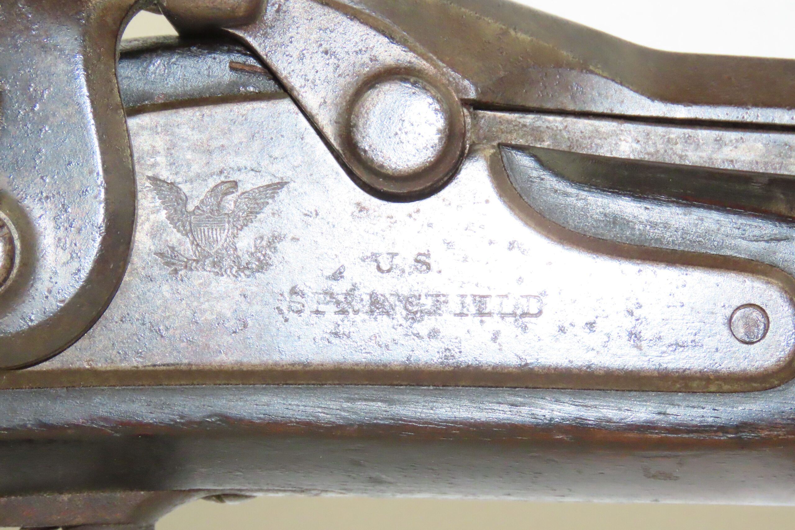 U.S. Springfield Model 1868 Trapdoor Rifle with Bayonet 6.6 C ...