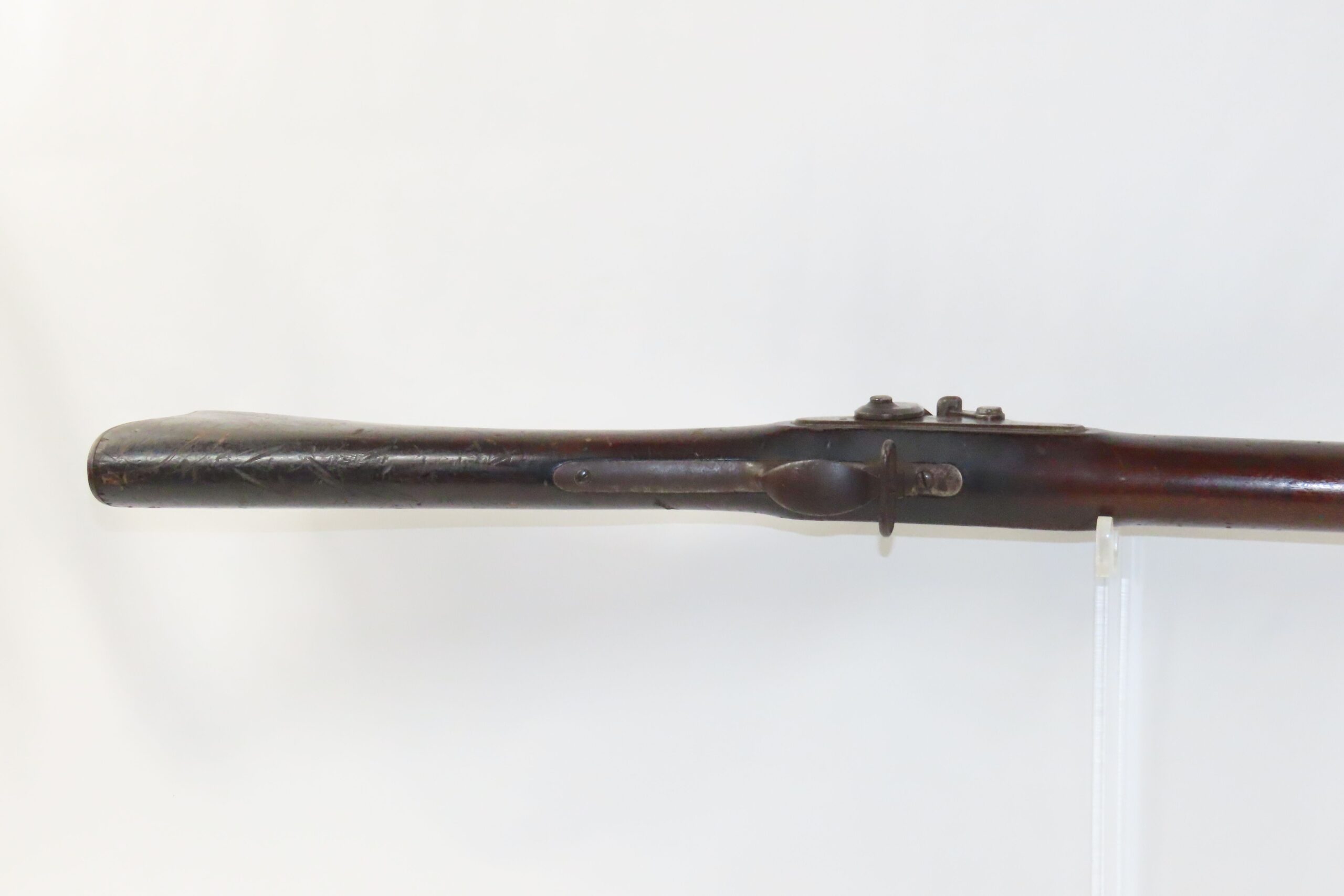 U.S. Springfield Model 1868 Trapdoor Rifle with Bayonet 6.6 C ...