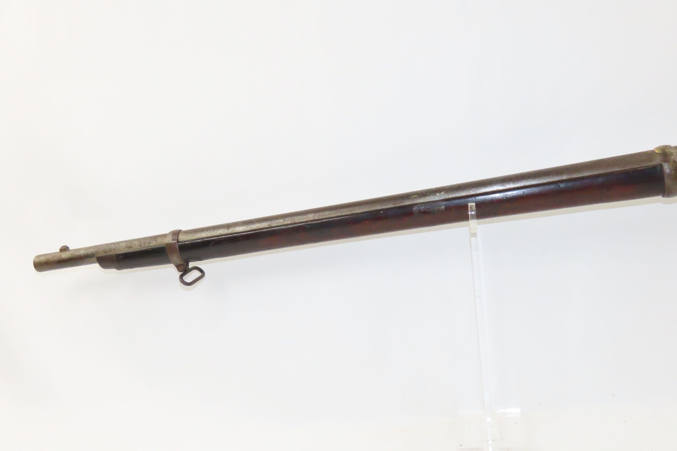 U.S. Springfield Model 1868 Trapdoor Rifle with Bayonet 6.6 C ...