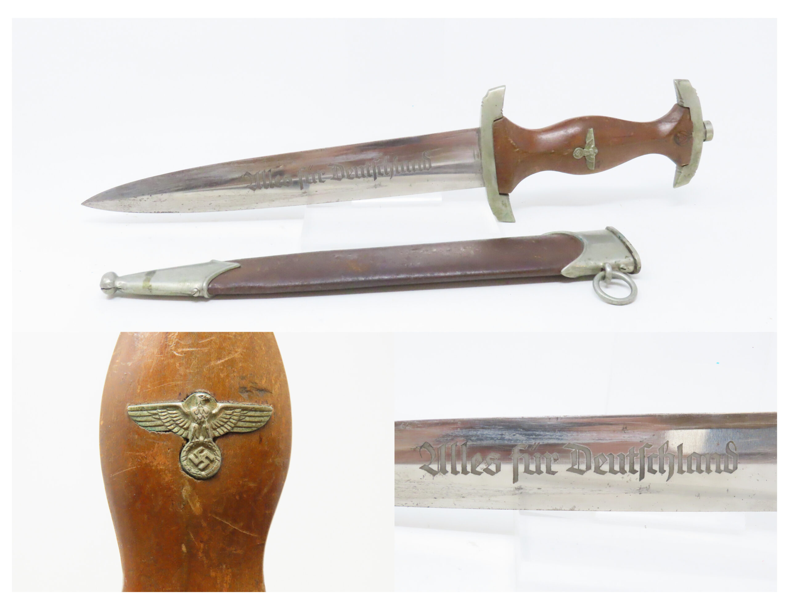 WWII German SA Dagger EP&S Third Reich World War 2 (1) | Ancestry Guns