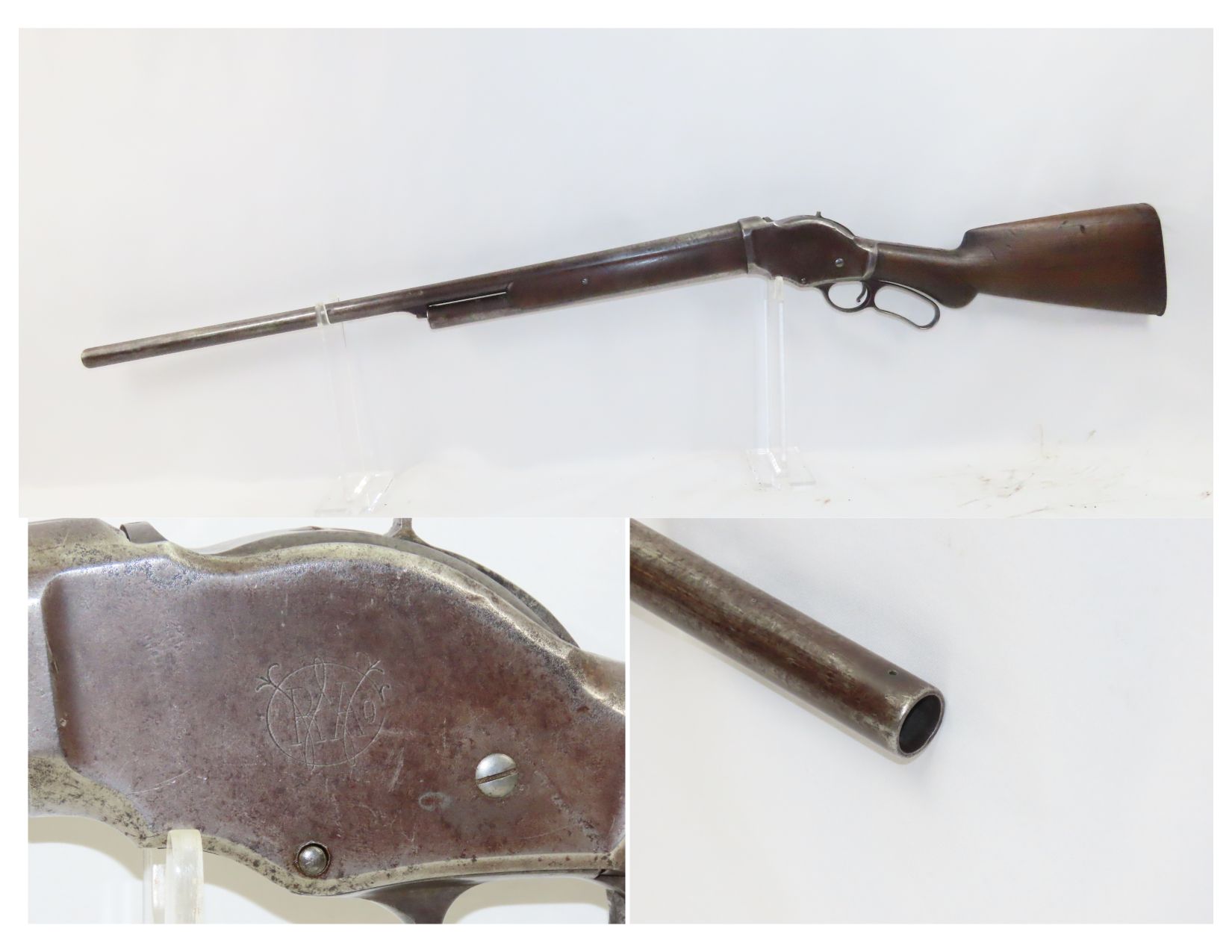 Winchester Model 1887 Lever Action Shotgun 3.21 C&RAntique001 ...