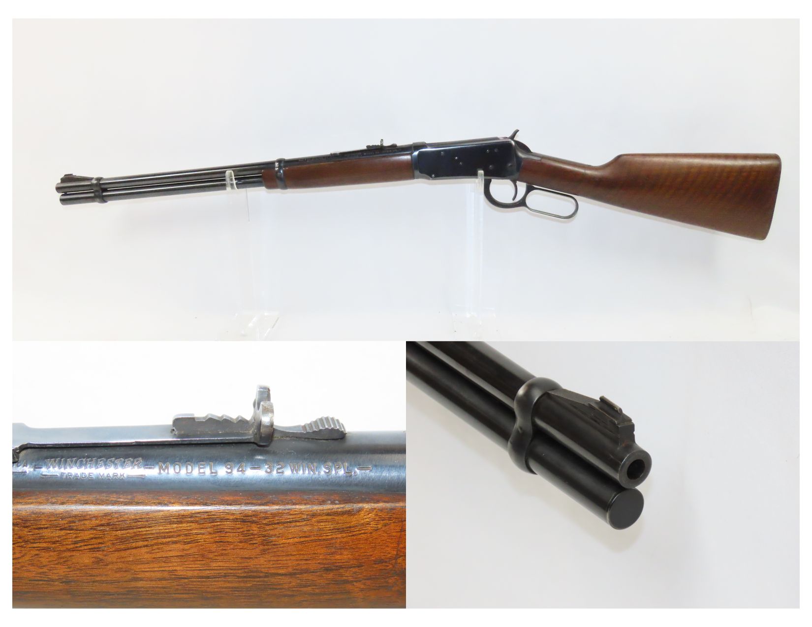 c1952 WINCHESTER Model 94 CARBINE .32 SPECIAL W.S. Striped Grain Stock ...