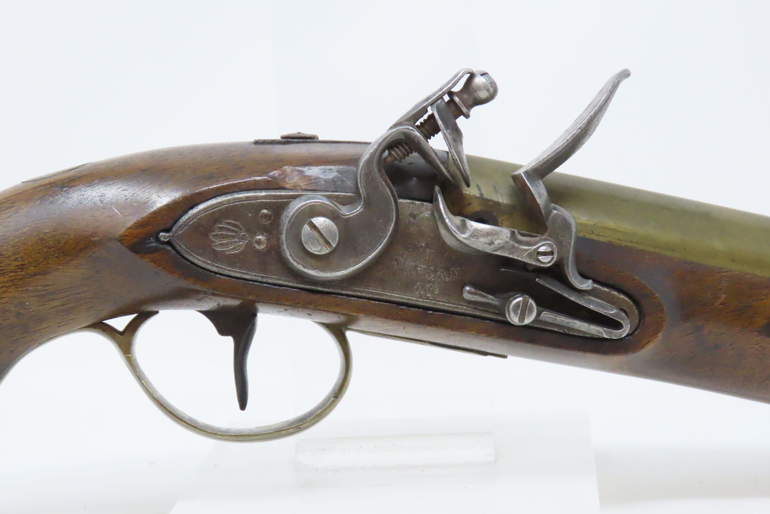 Flintlock Pistol 5.9 C&RAntique004 | Ancestry Guns